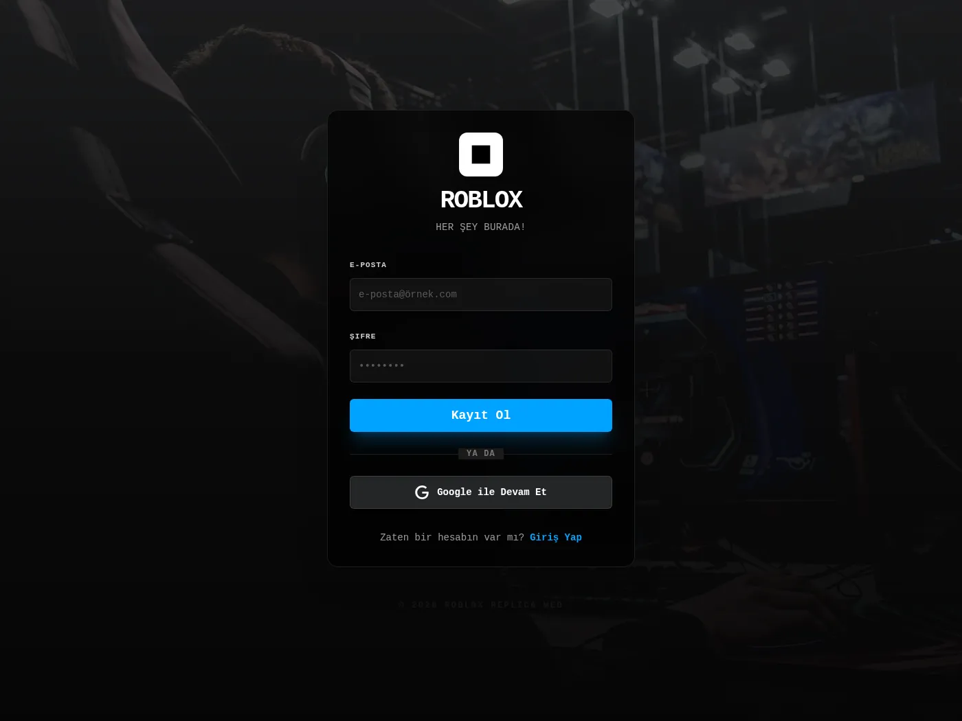 Roblox Replica Web