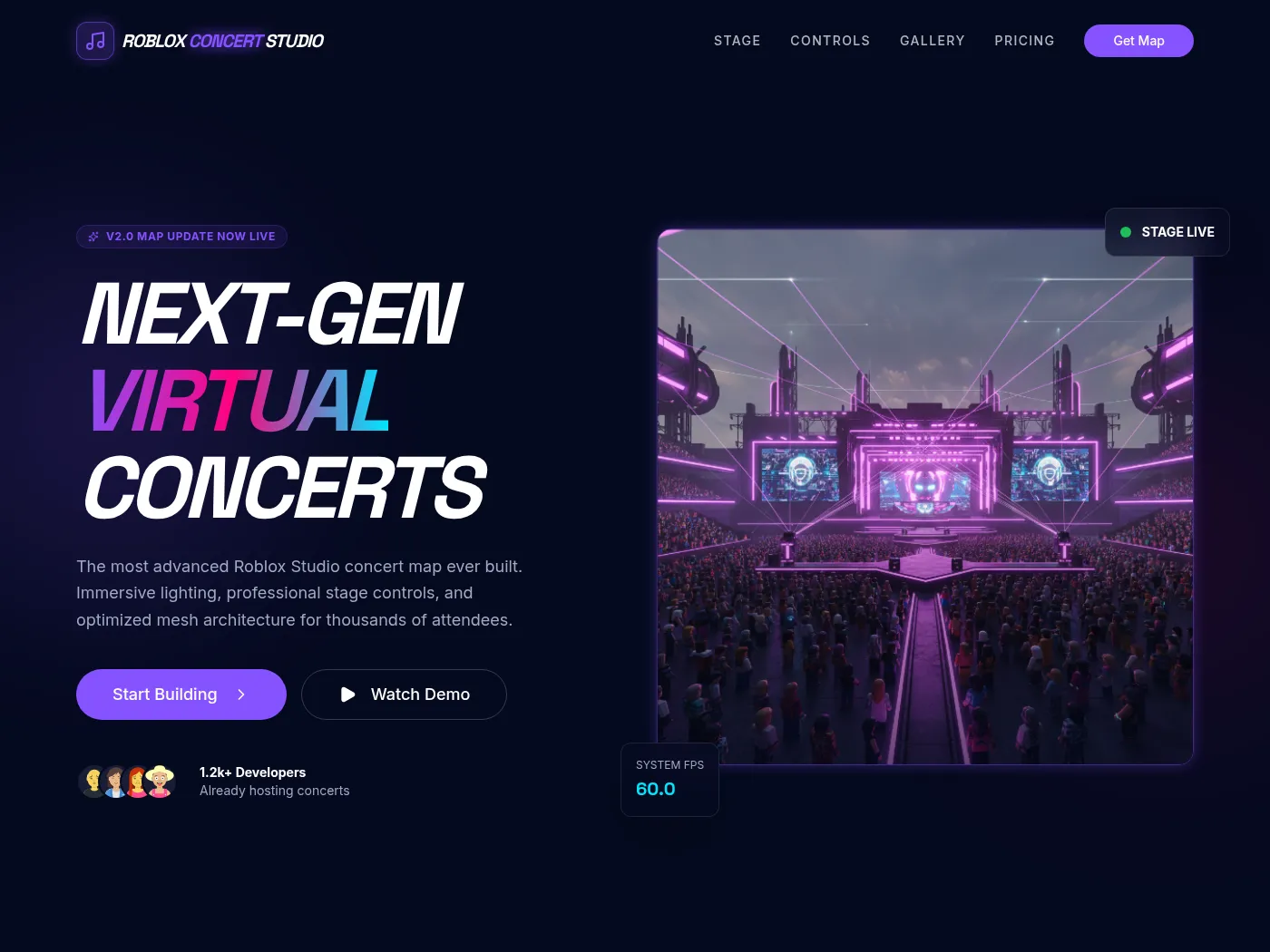 Roblox Concert Map