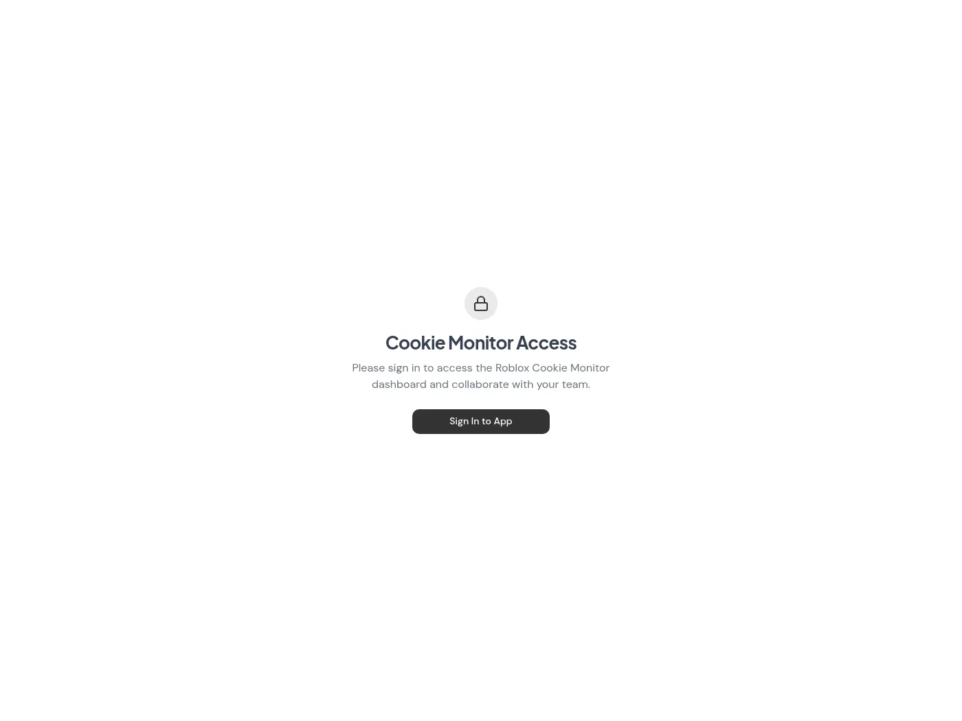Roblox Cookie Monitor