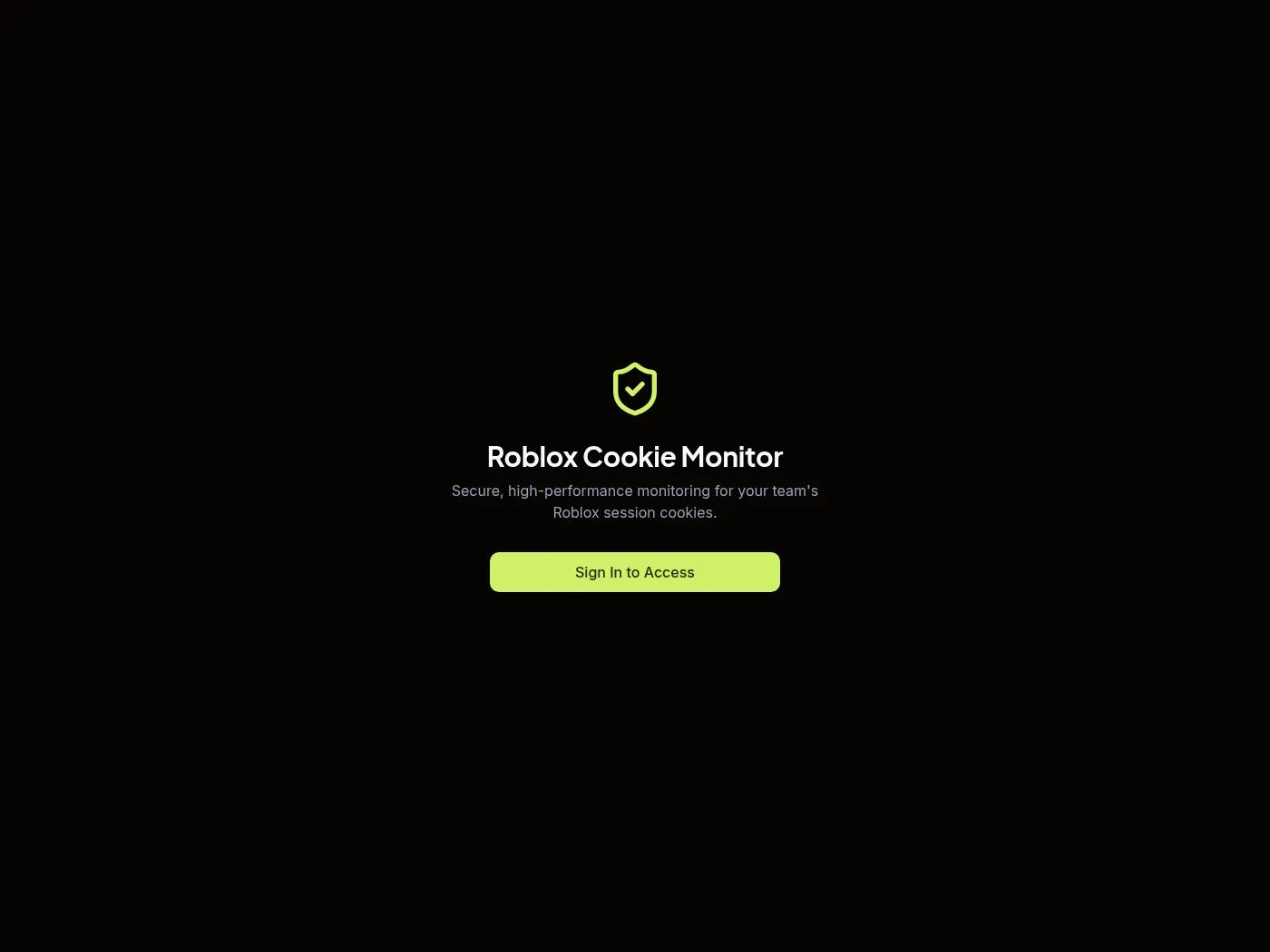 Roblox Cookie Monitor