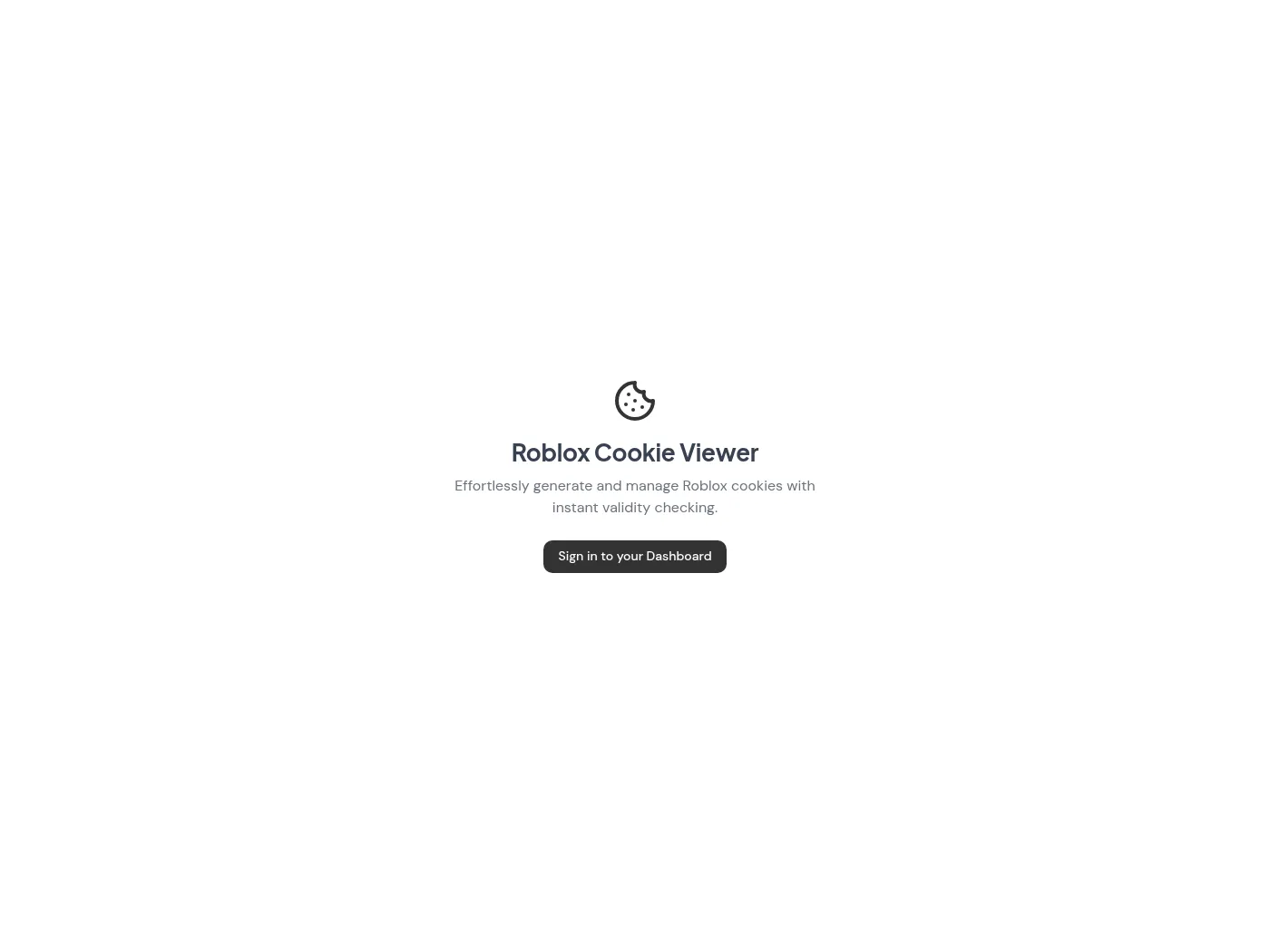 Roblox Cookie Viewer