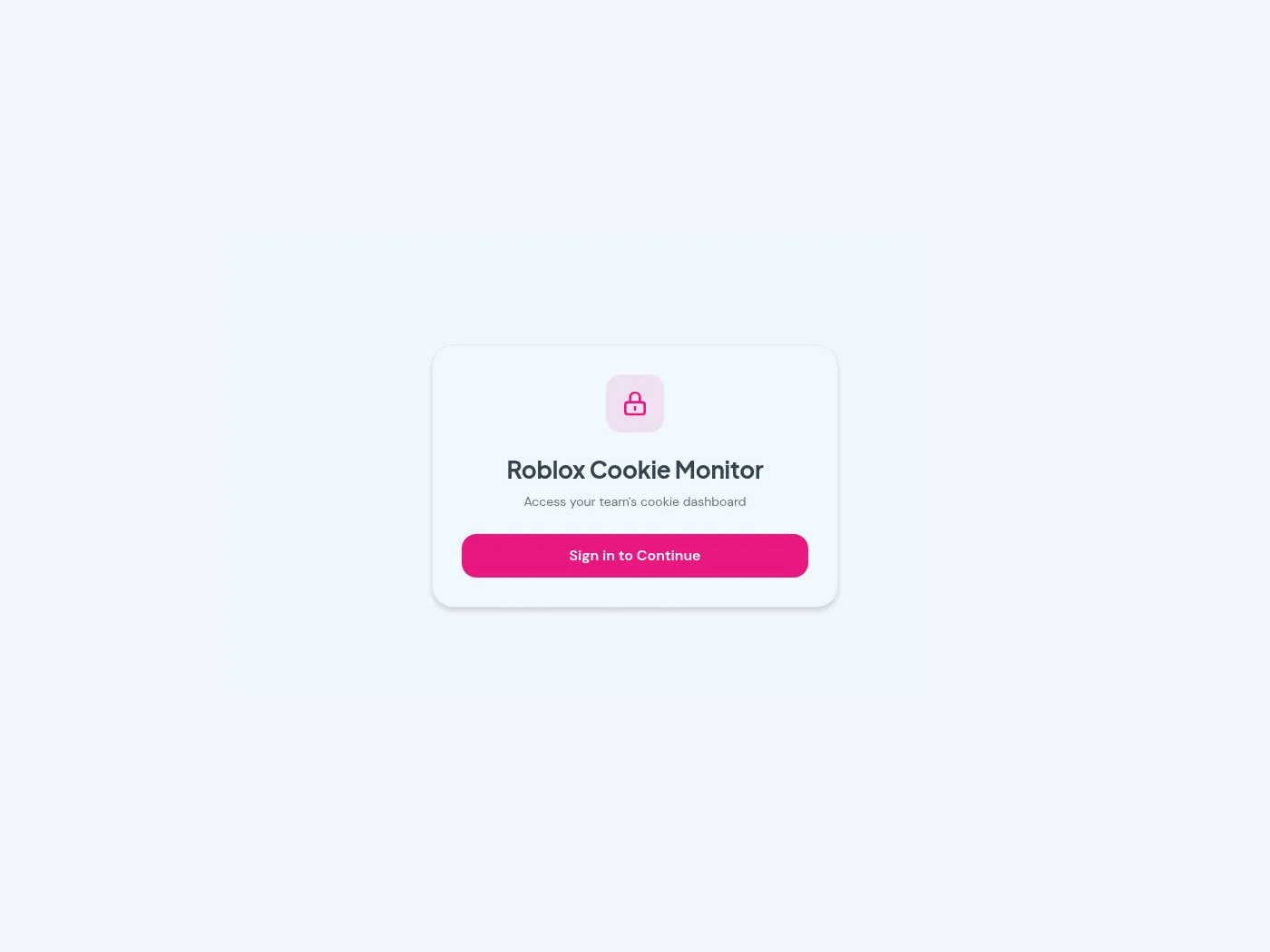 Roblox Cookie Monitor