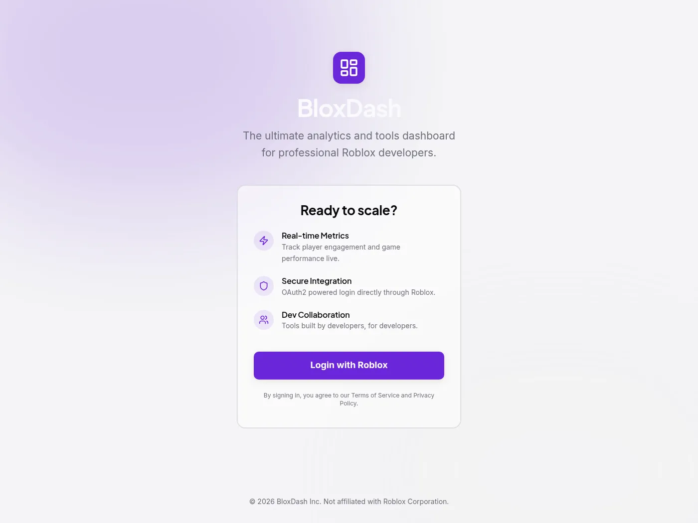 Roblox Dashboard Pro