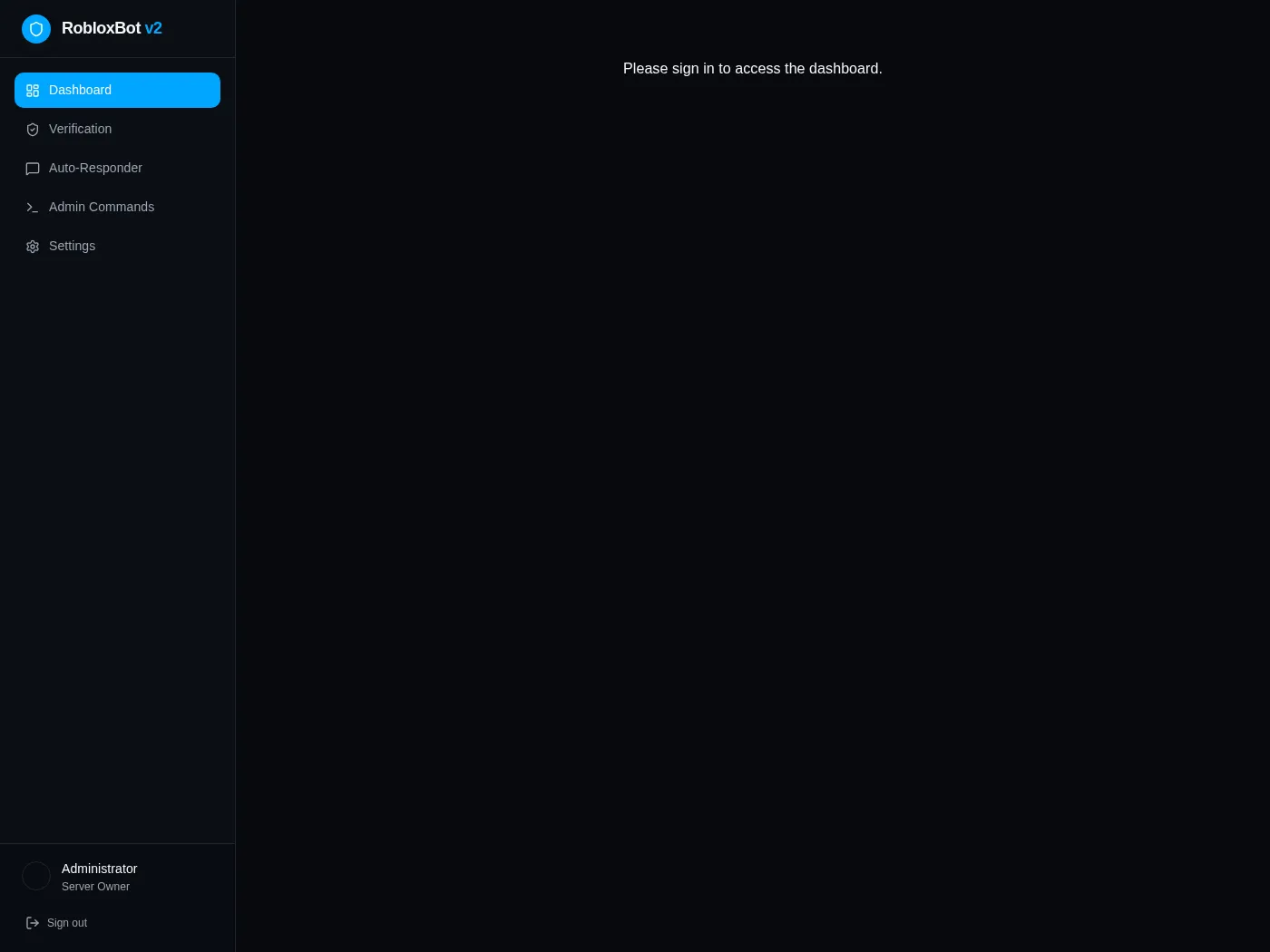 Roblox Discord Bot