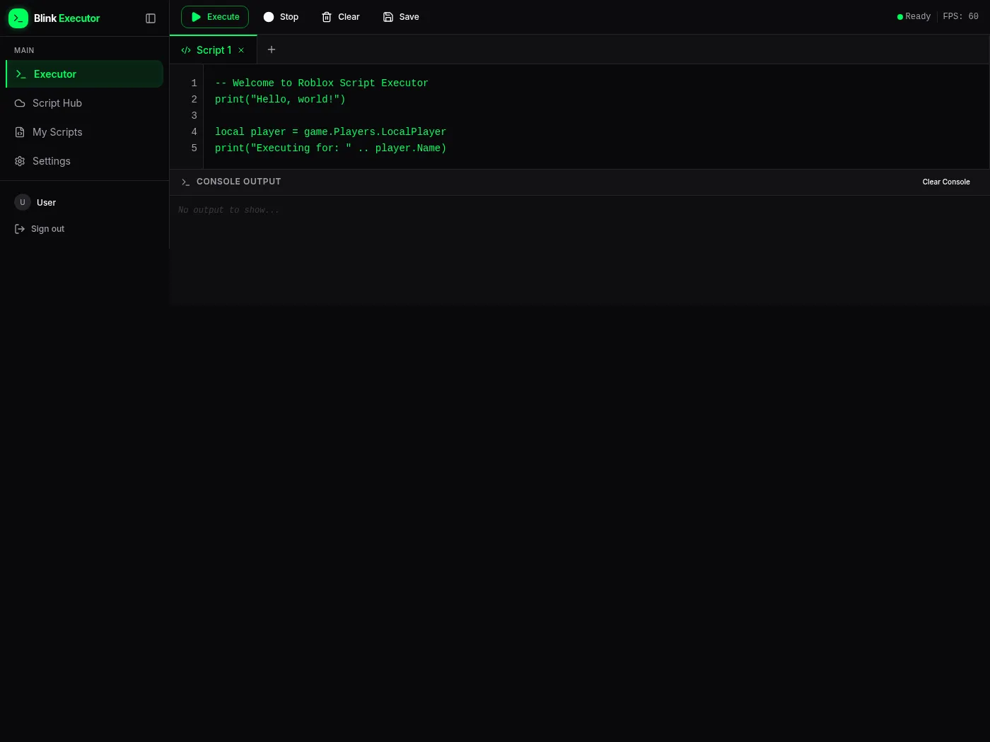 Roblox Script Executor