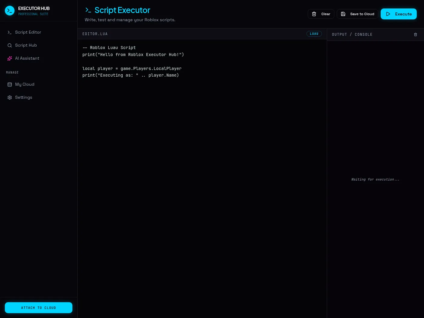 Roblox Executor Hub