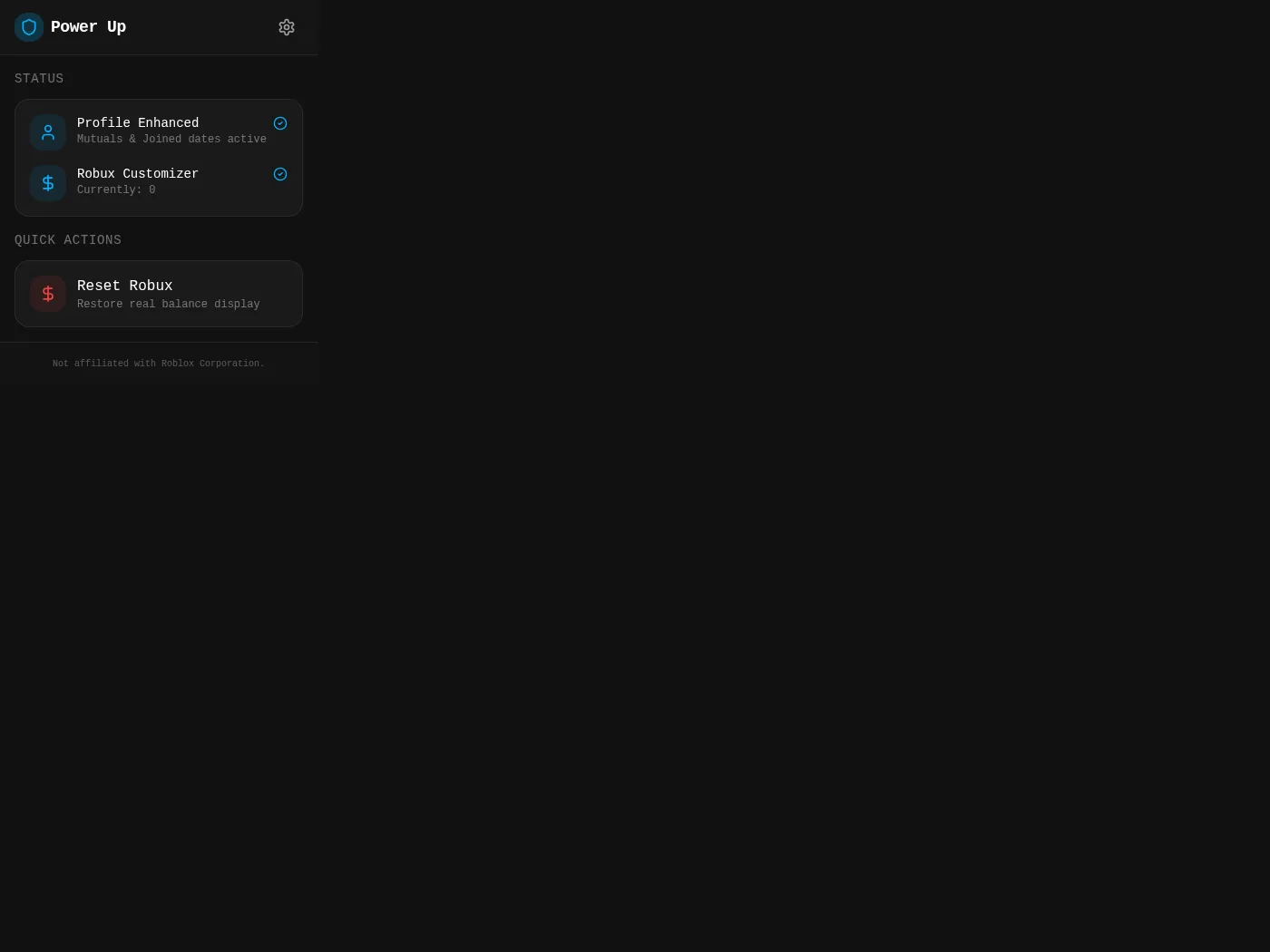 Roblox Power Up