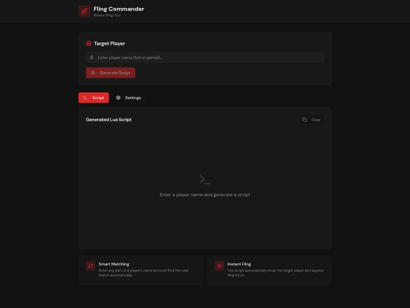 Roblox Fling Commander