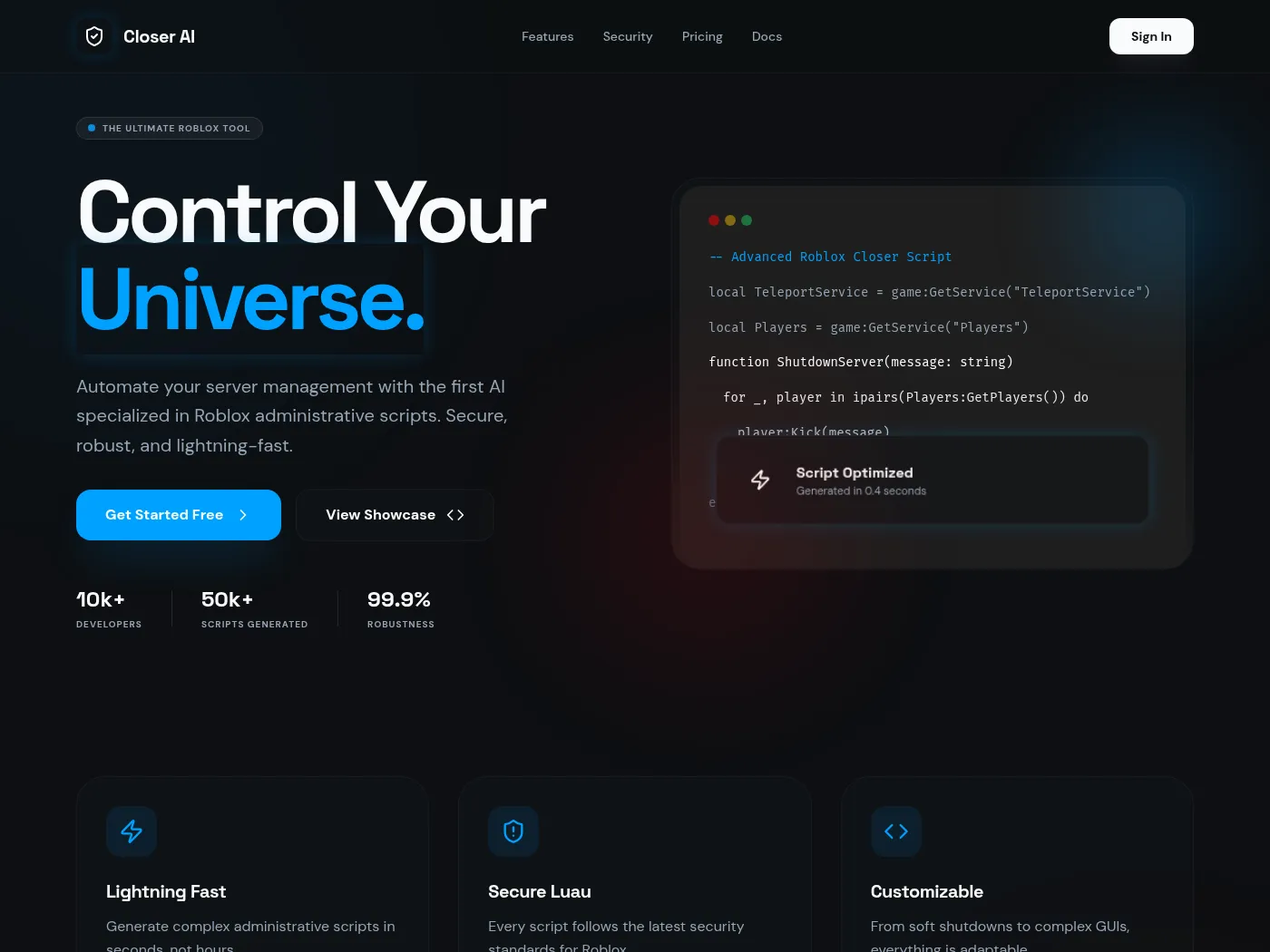 Roblox Game Closer AI