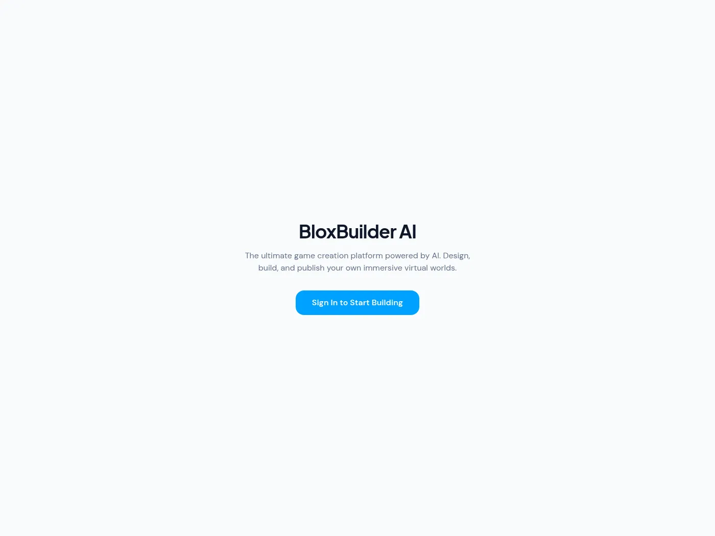 Roblox Game Builder