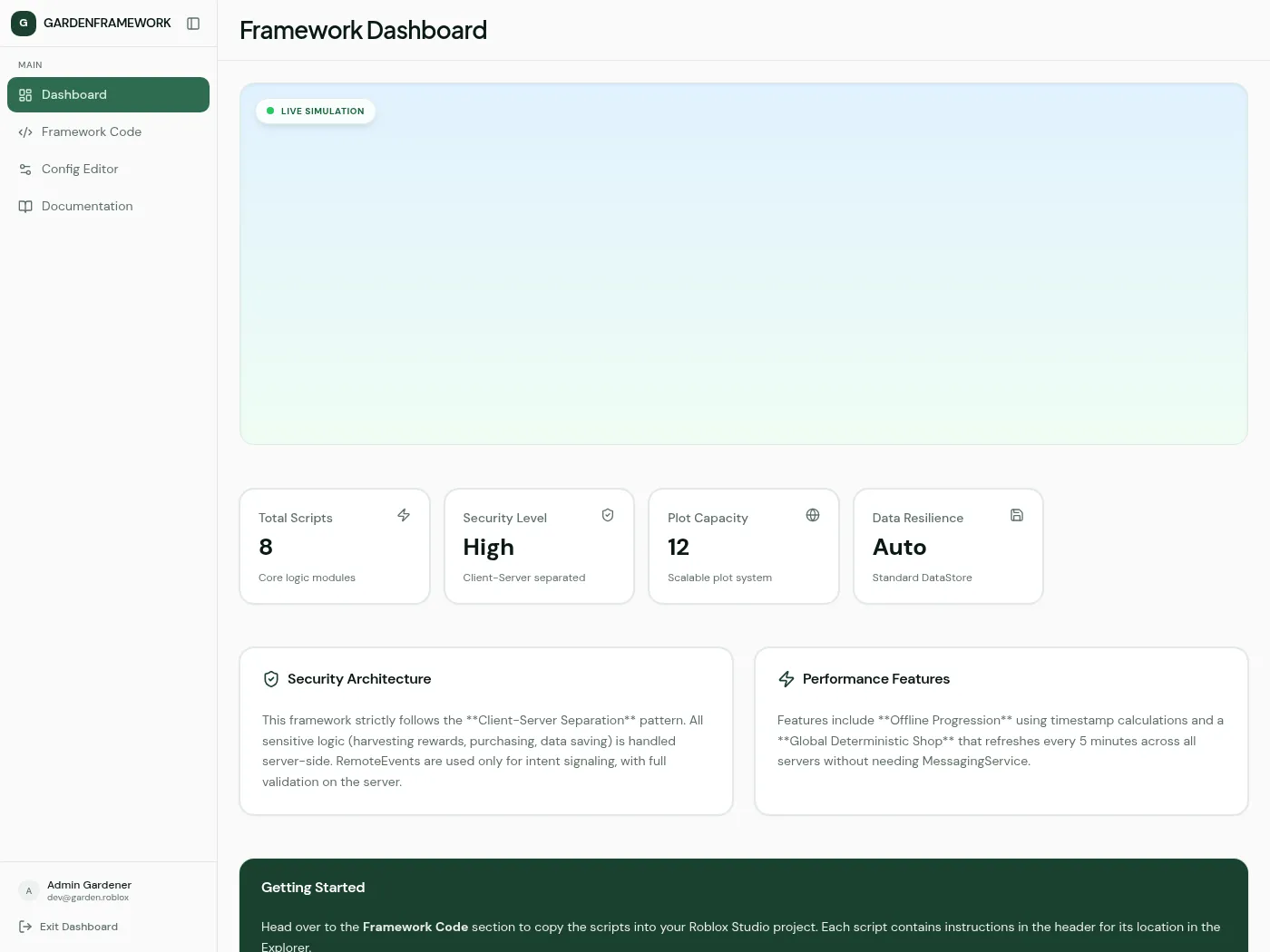 Roblox Grow a Garden Framework