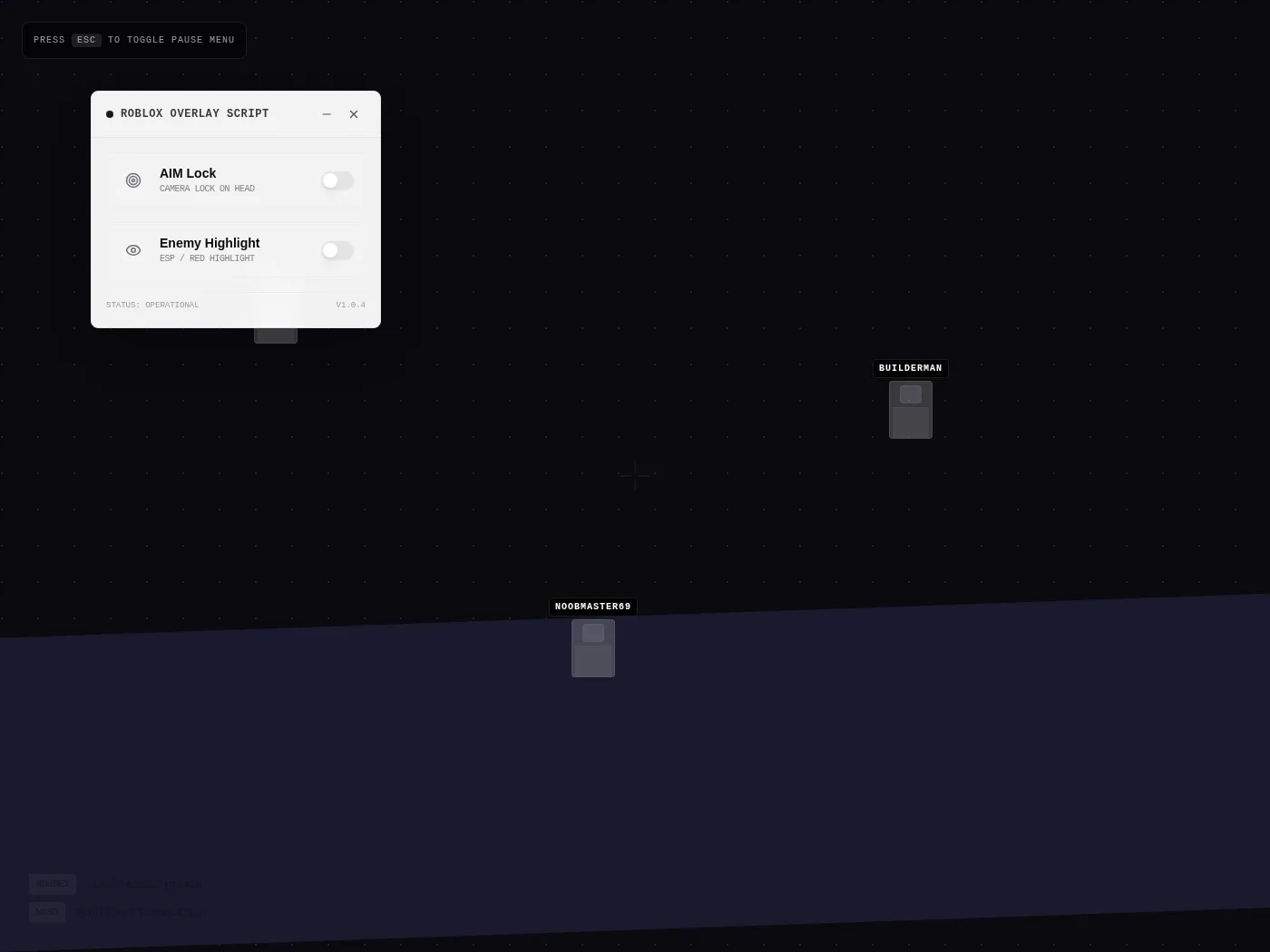 Roblox Overlay Script GUI