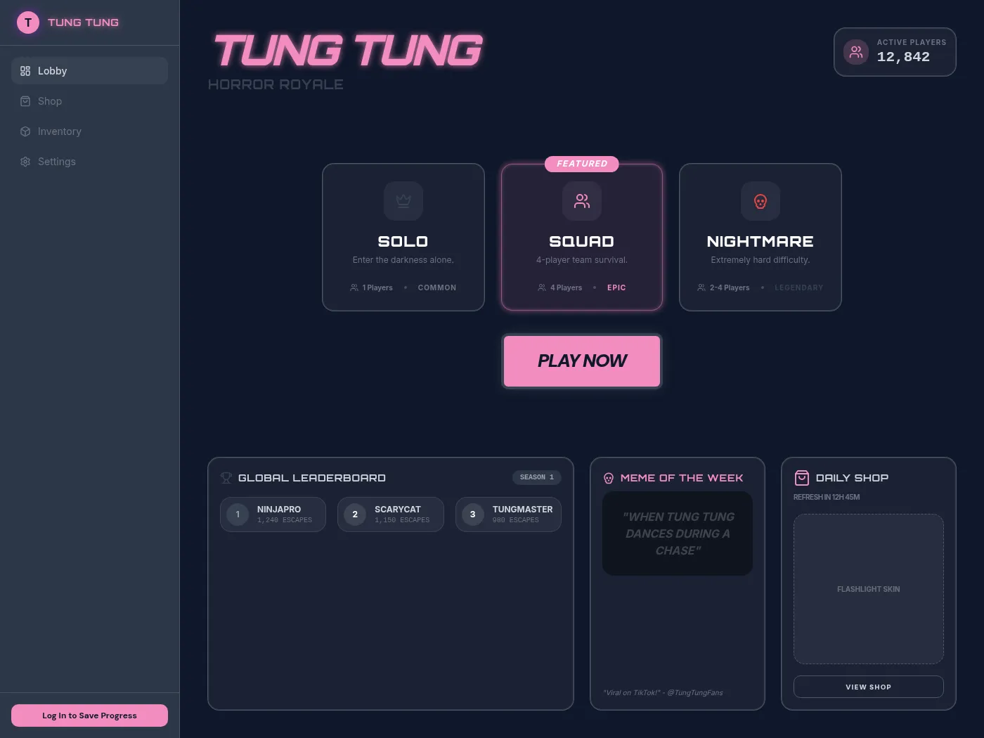 Tung Tung Horror Royale