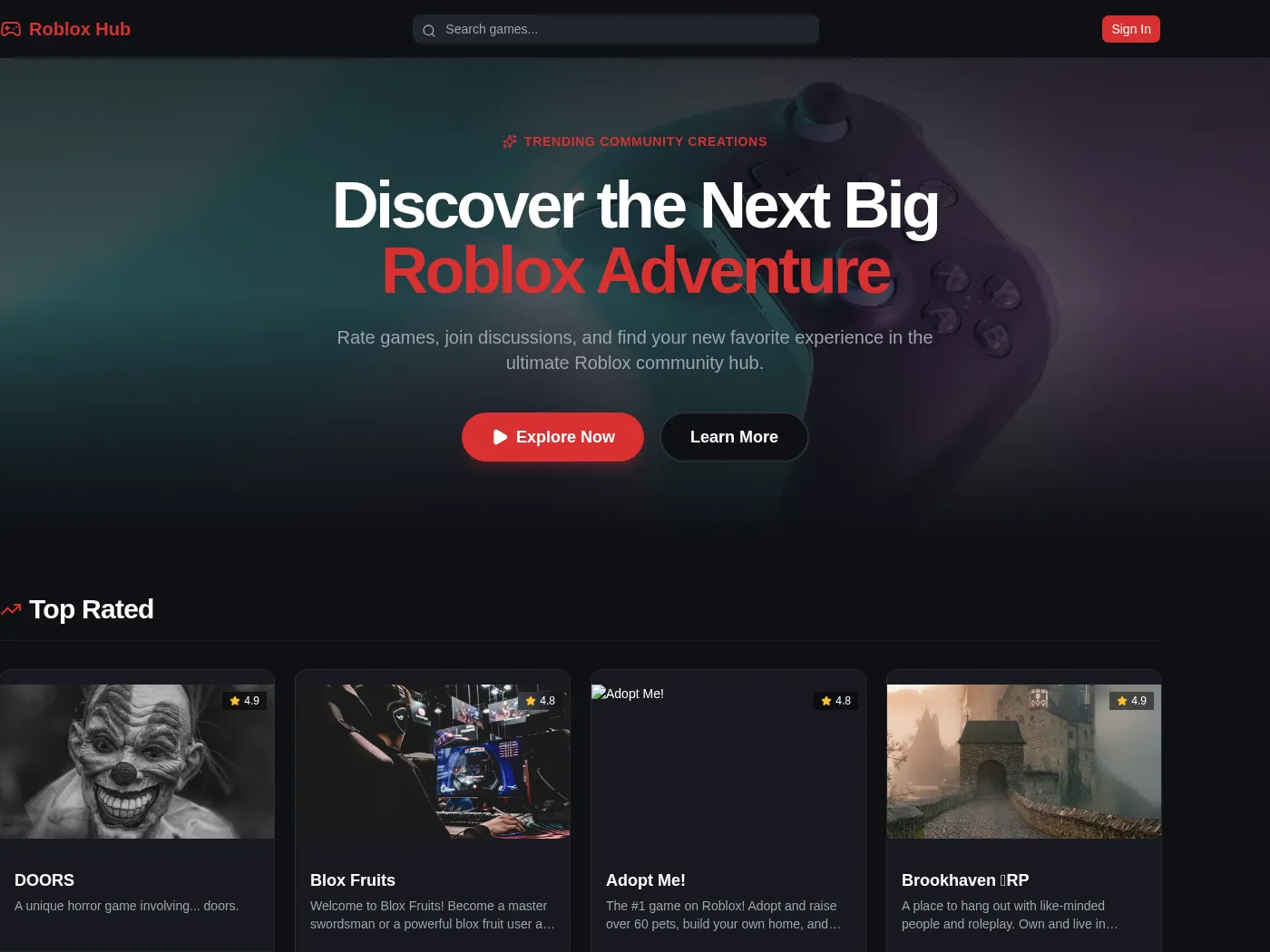 Roblox Hub
