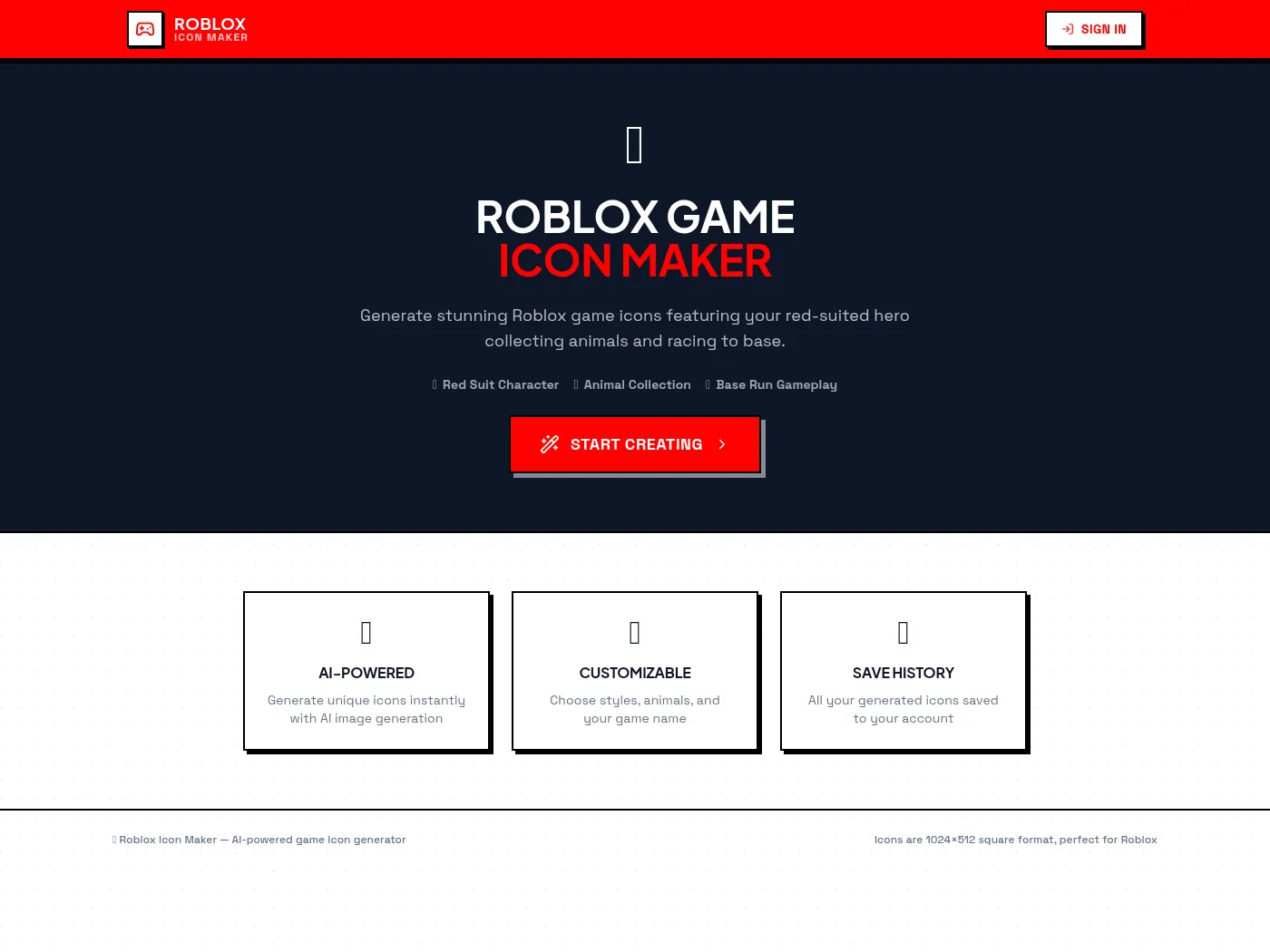 Roblox Hero Icon Maker