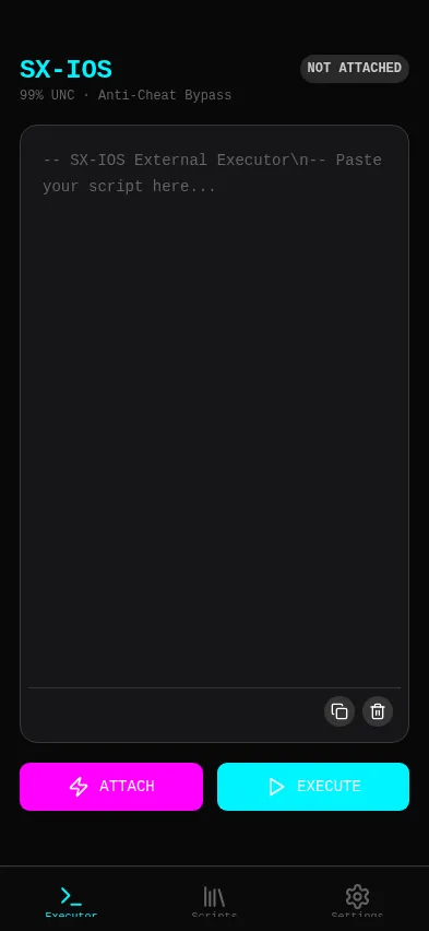 Roblox iOS Script Runner