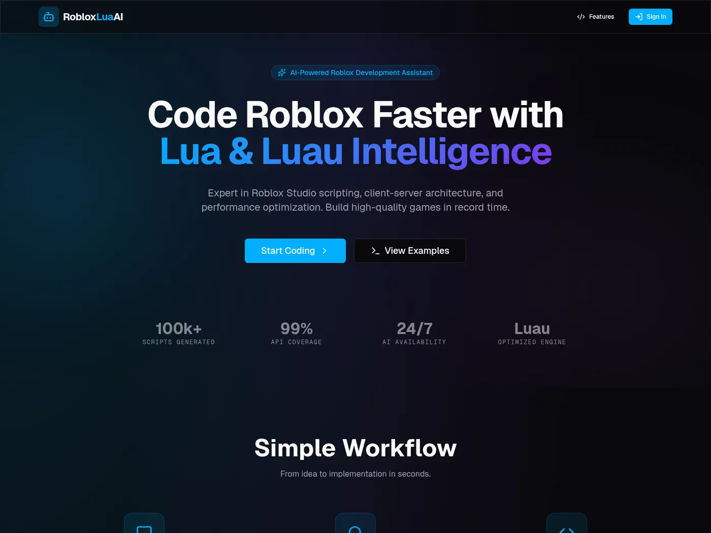 Roblox Lua AI Assistant