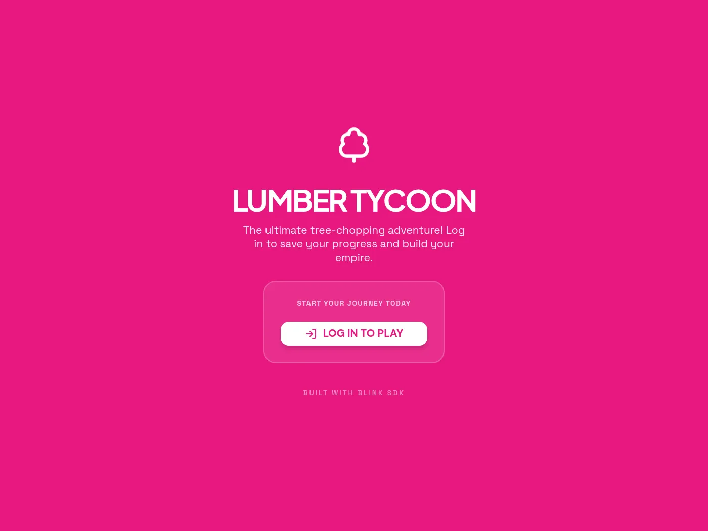 Roblox Lumber Tycoon
