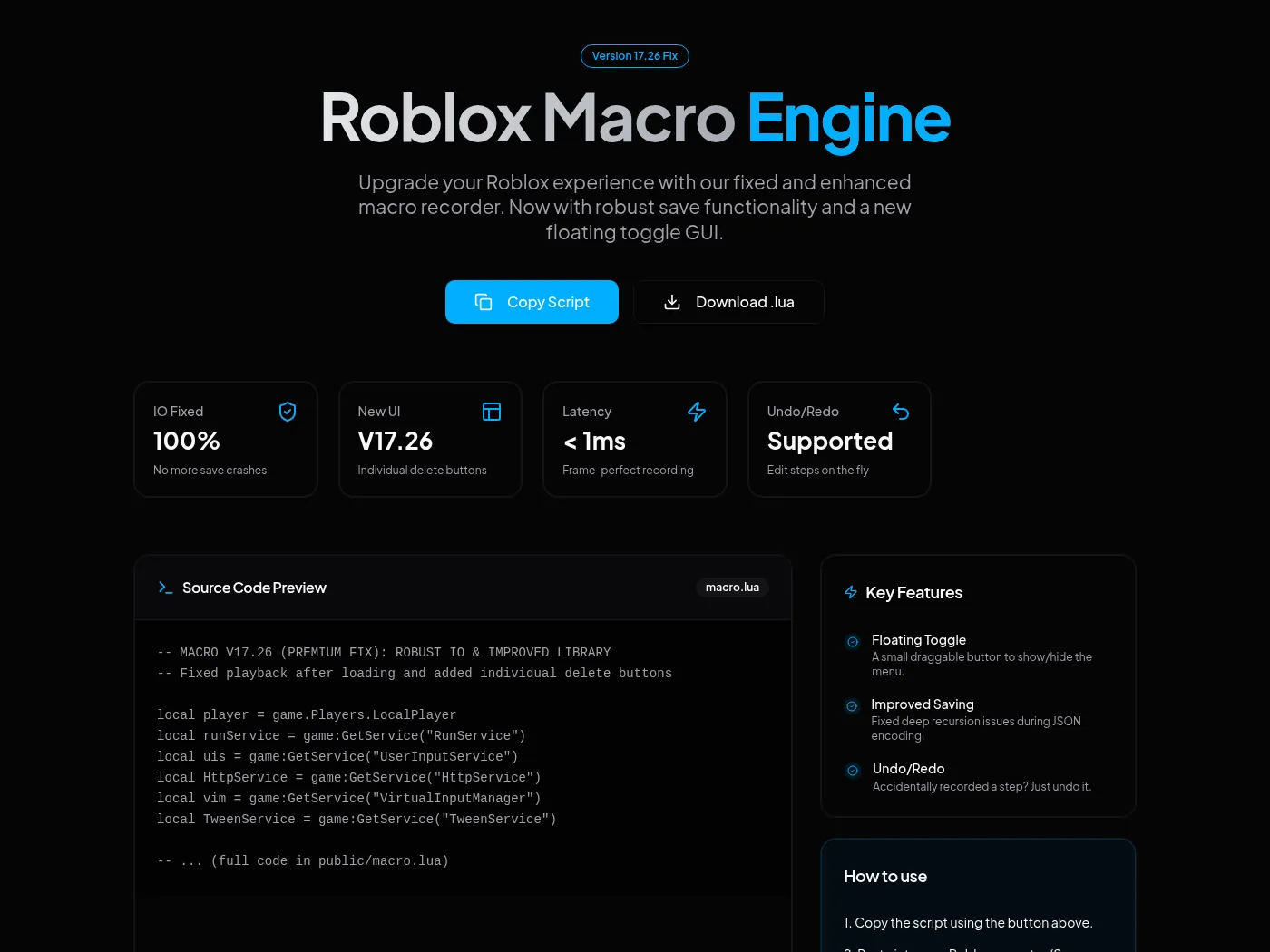Roblox Macro GUI Fix