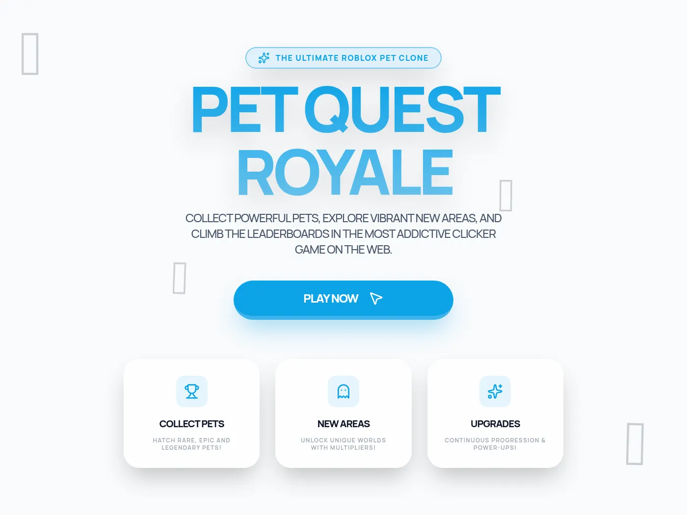 Roblox Pet Quest