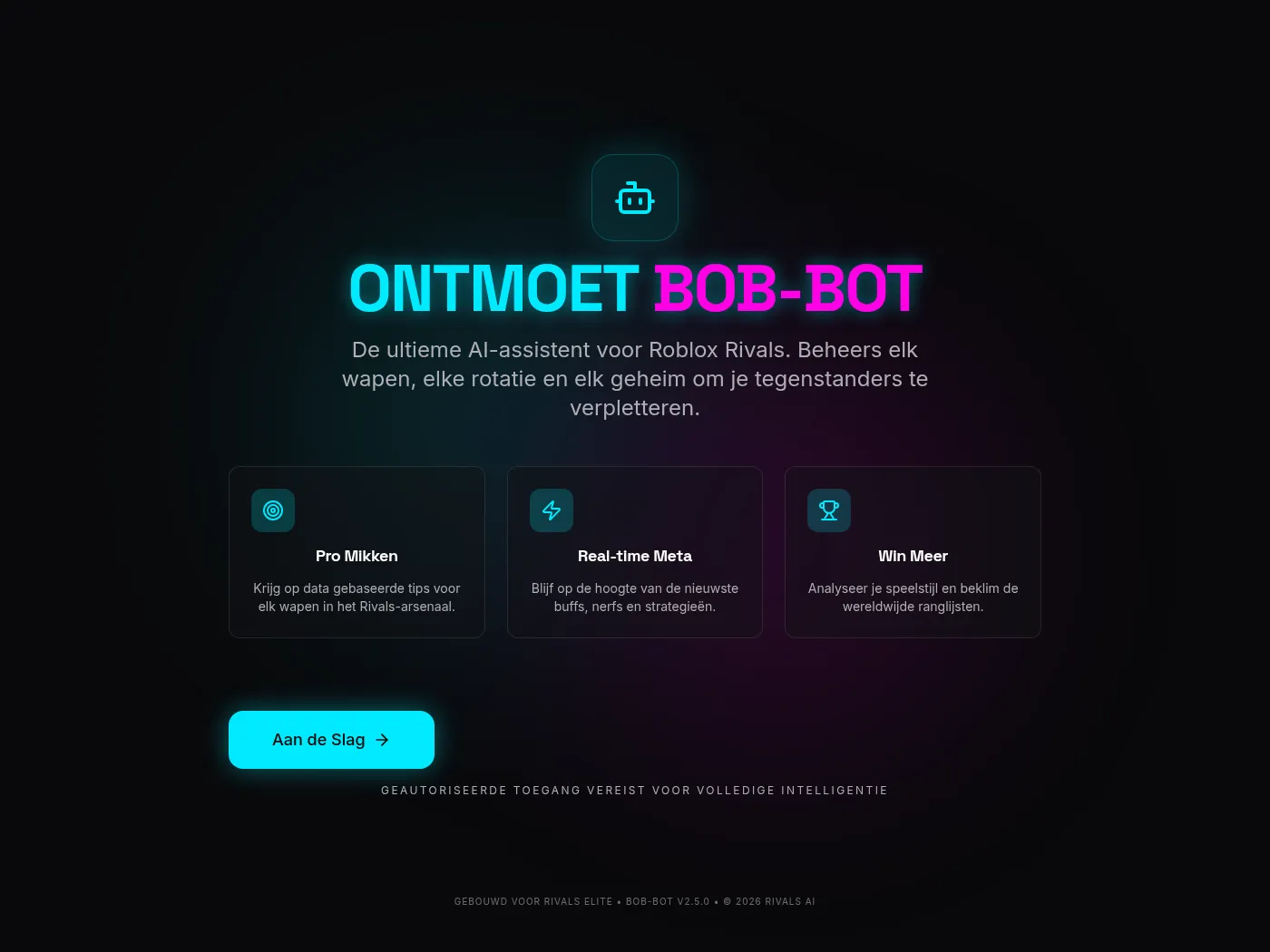 Rivals AI - BobBot