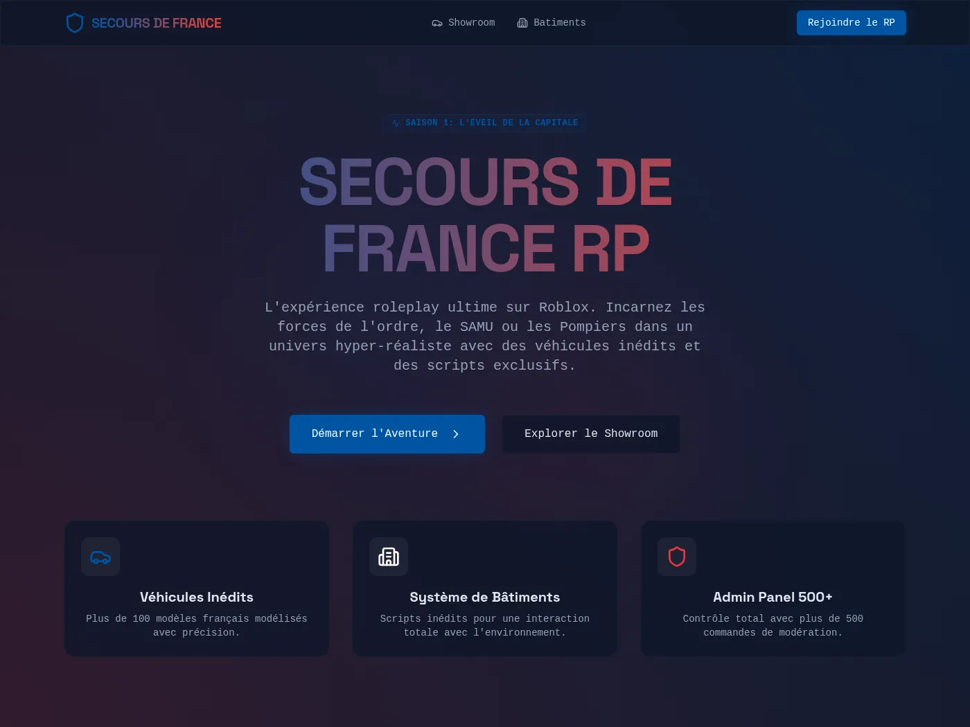 Secours de France RP Game