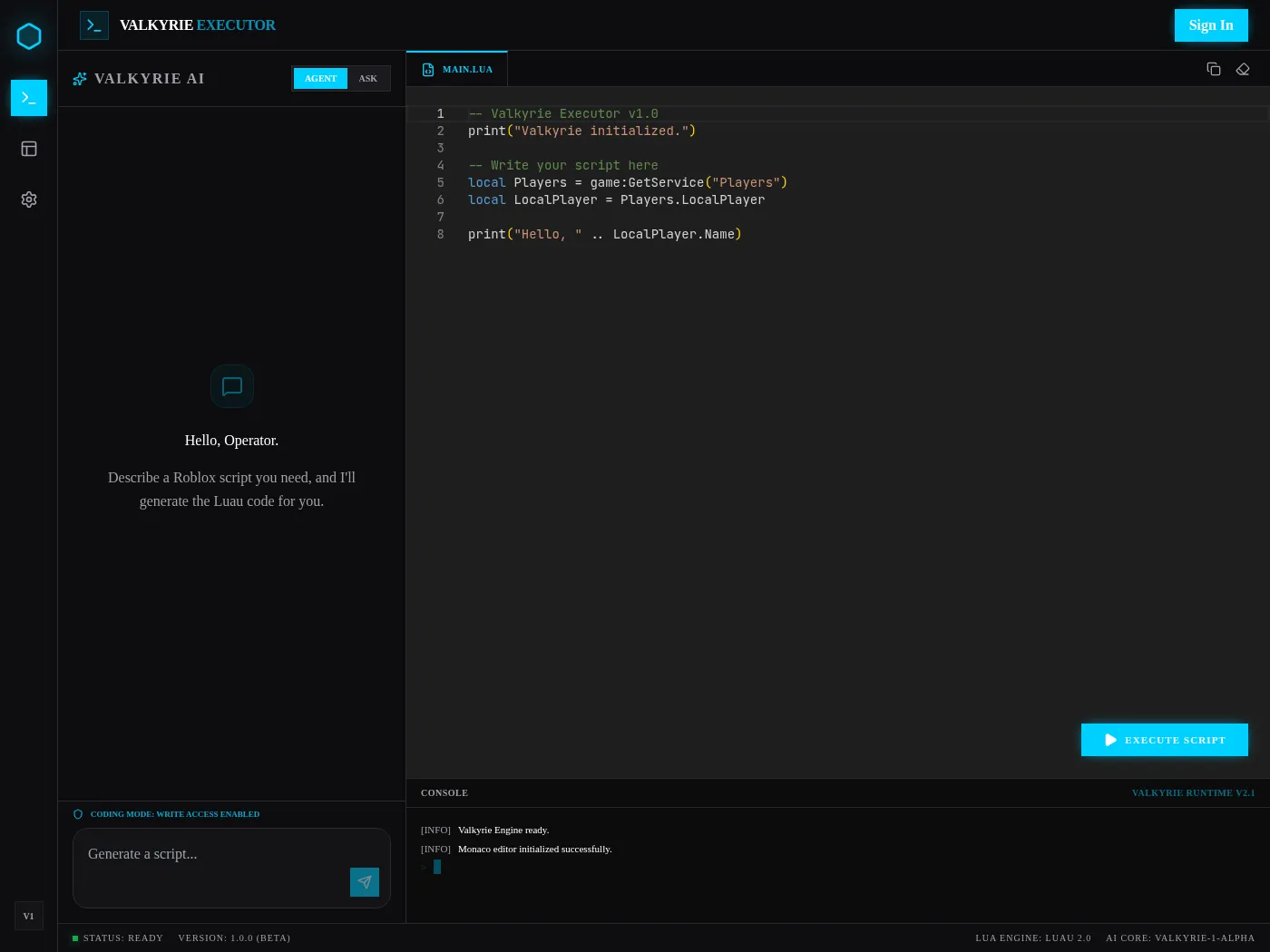 Roblox Script Launcher