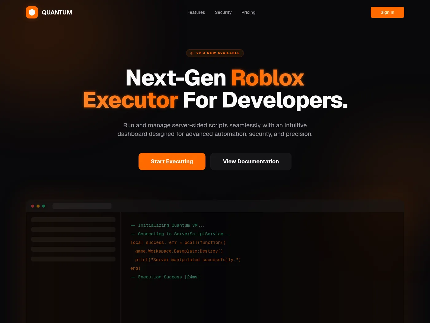 Roblox Script Executor