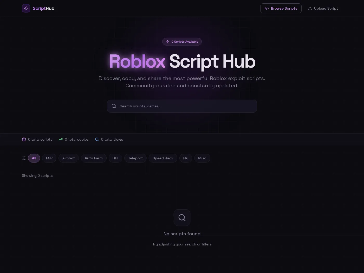 Roblox Script Hub
