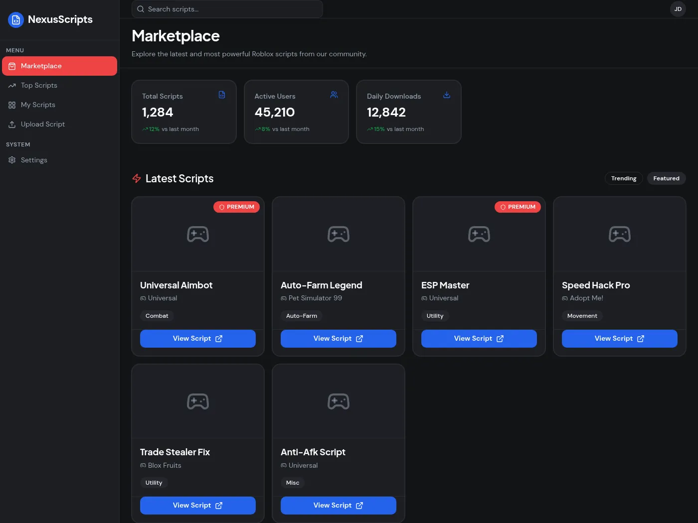 Roblox Script Hub
