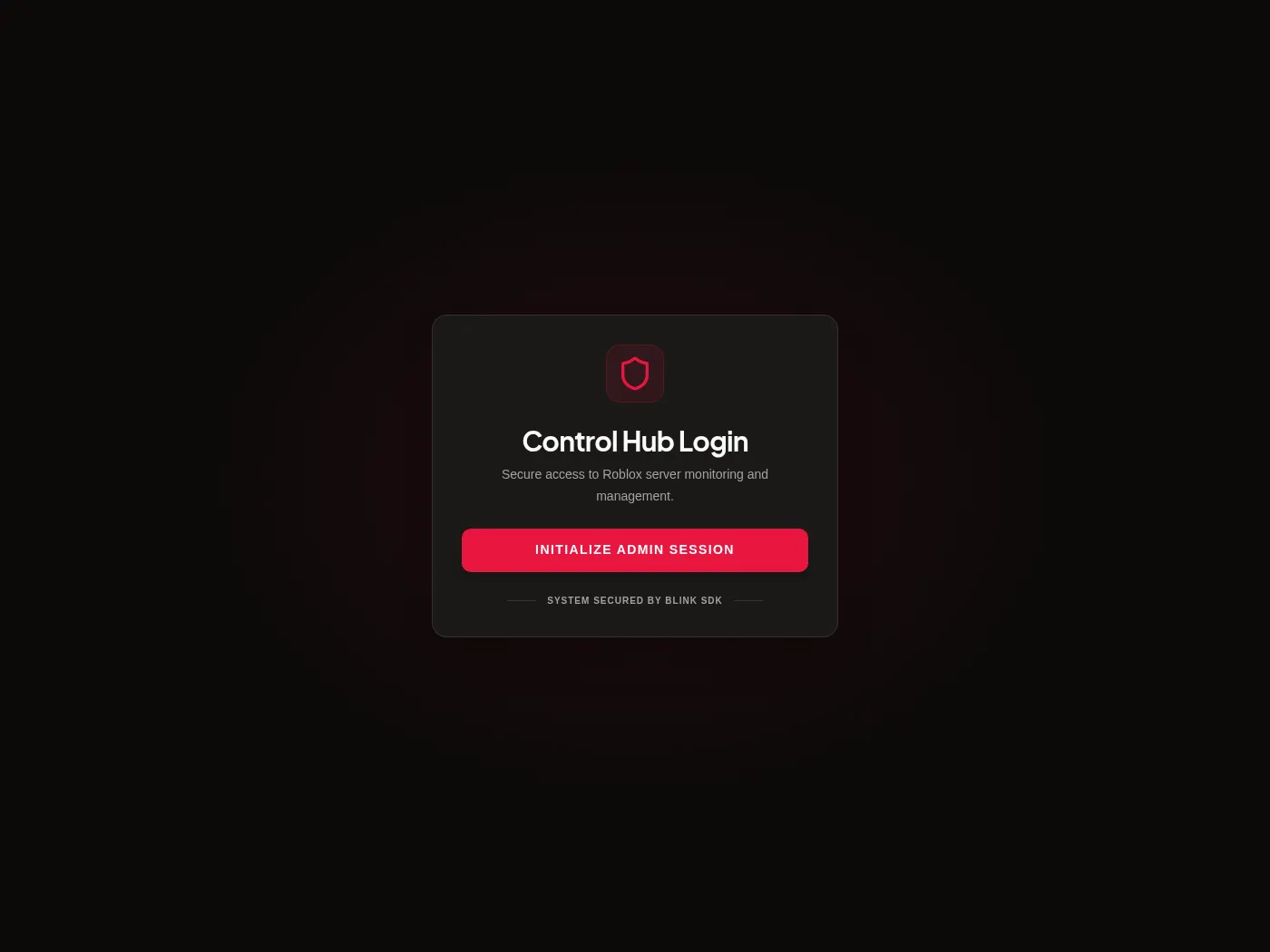 Roblox Server Control Hub
