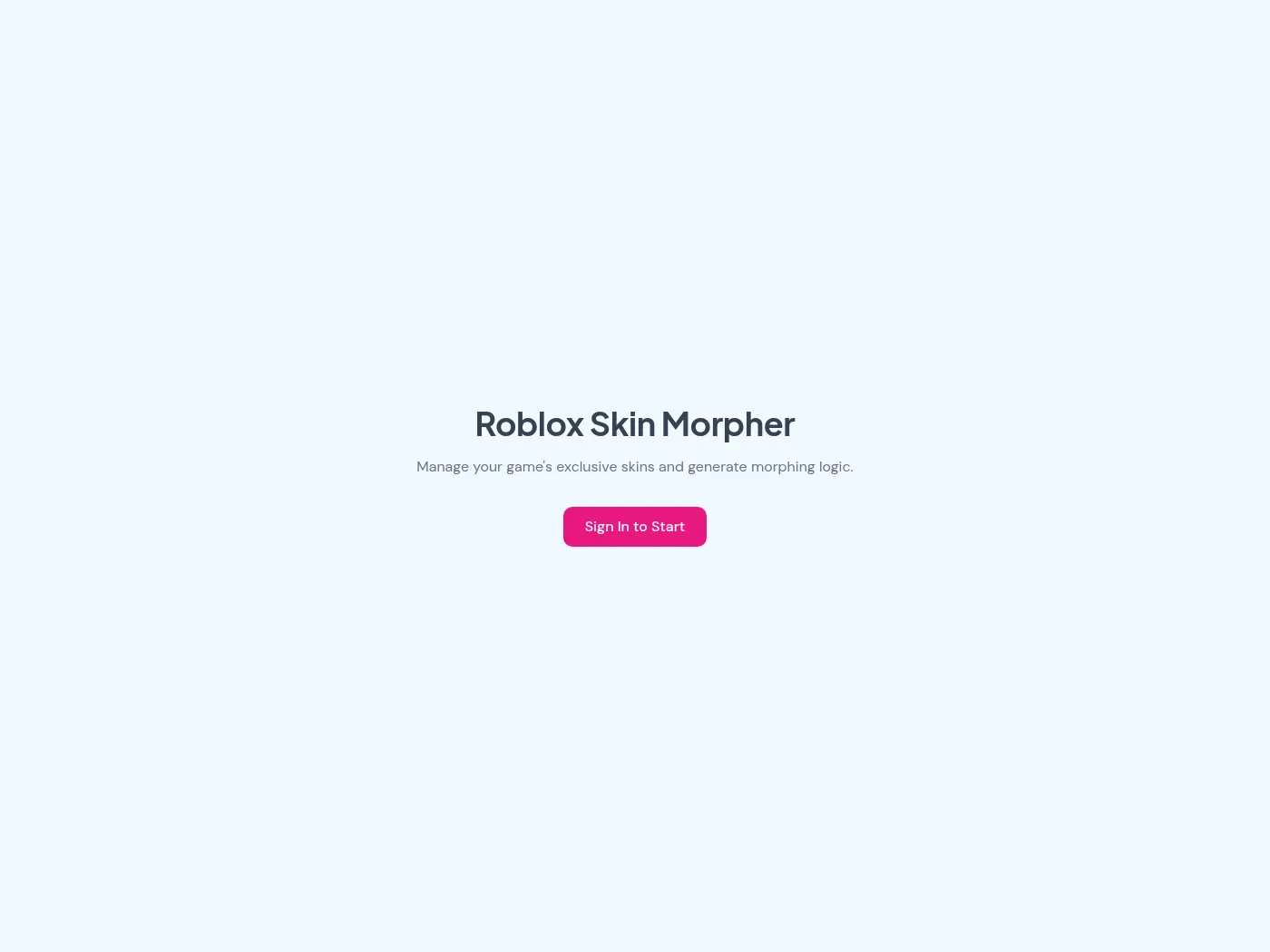 GamePass Skin Morph UI