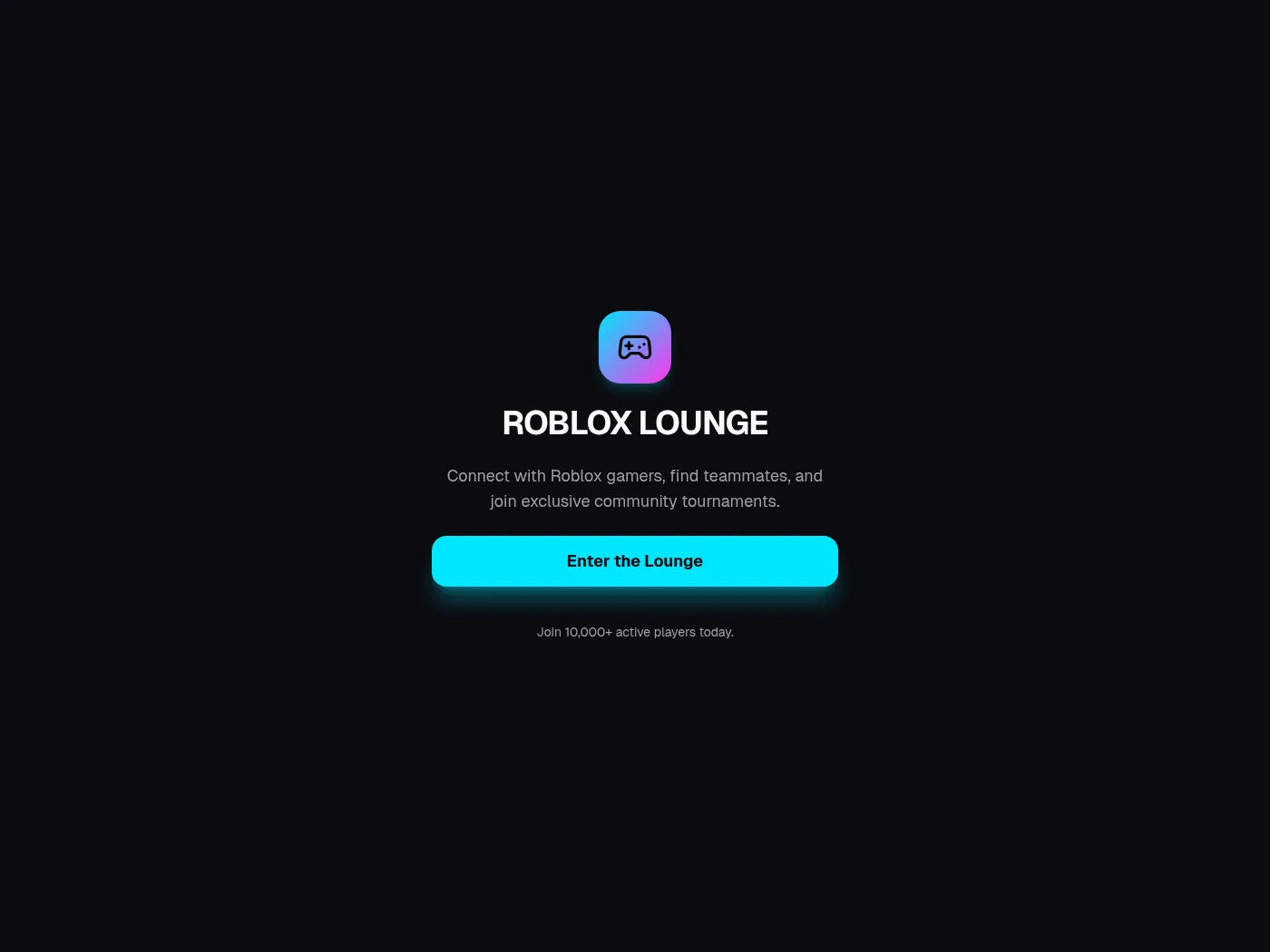 Roblox Social Lounge