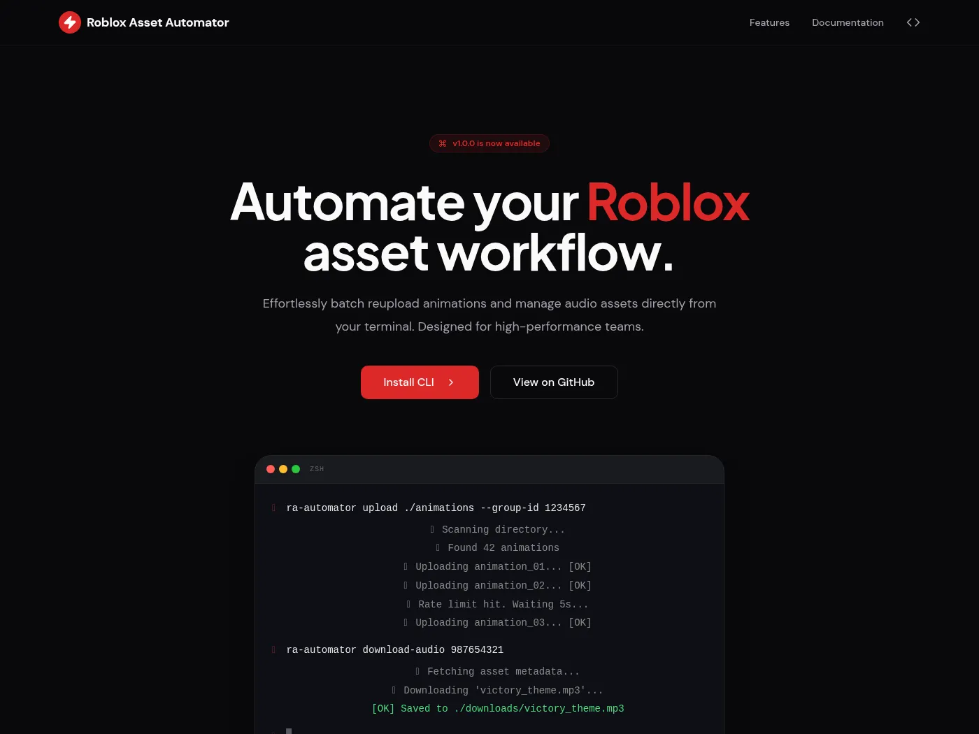 Roblox Asset Automator