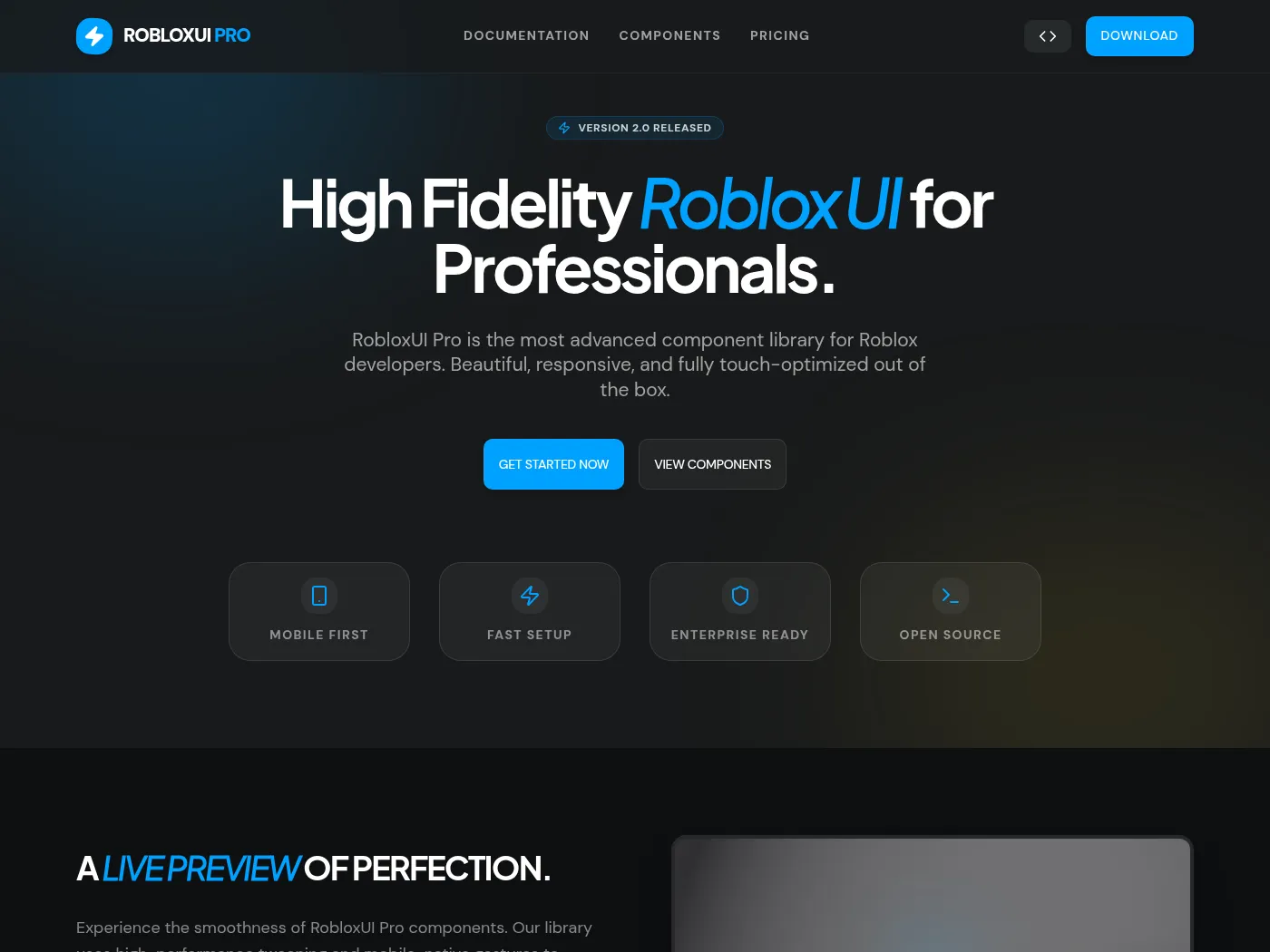 RobloxUI Pro