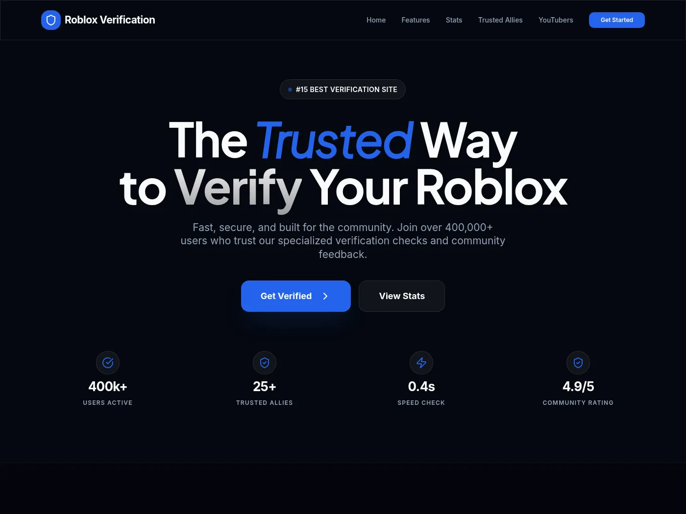 Roblox Verification Hub
