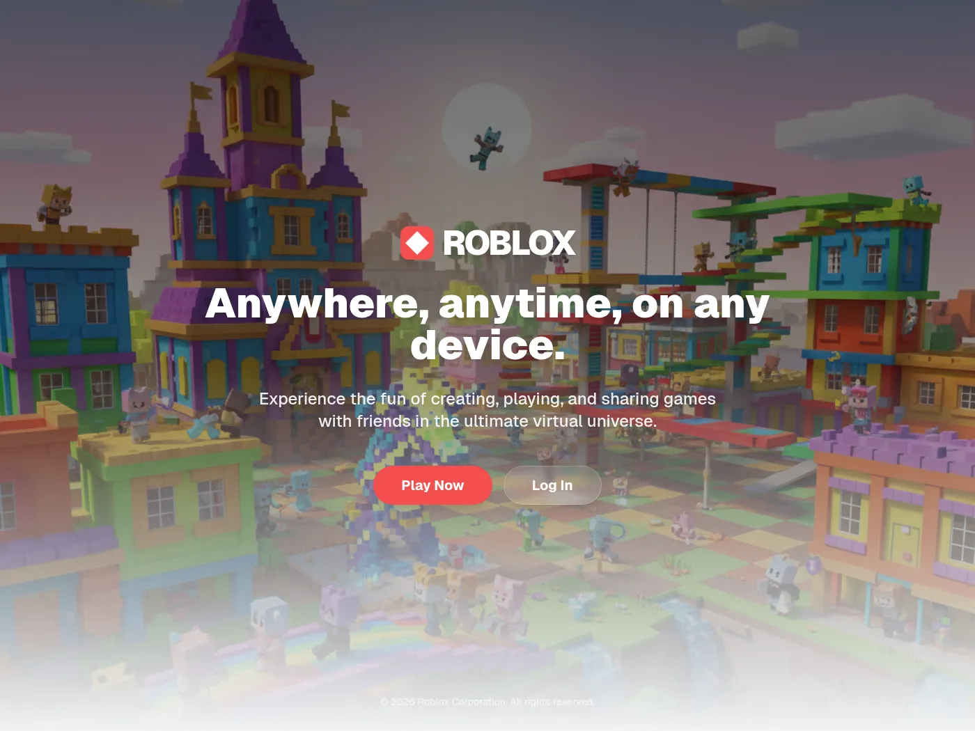 Roblox Web Clone