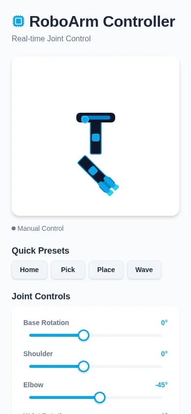 RoboArm Controller