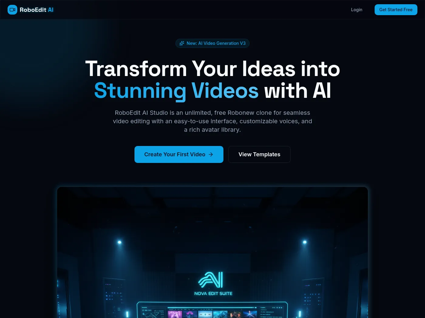 RoboEdit AI Studio