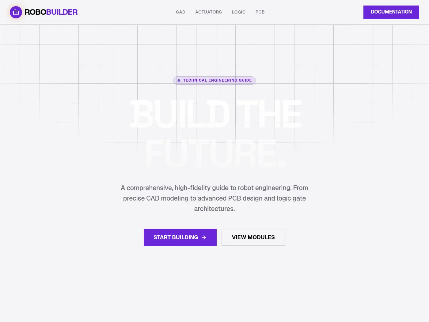 RoboBuilder Guide