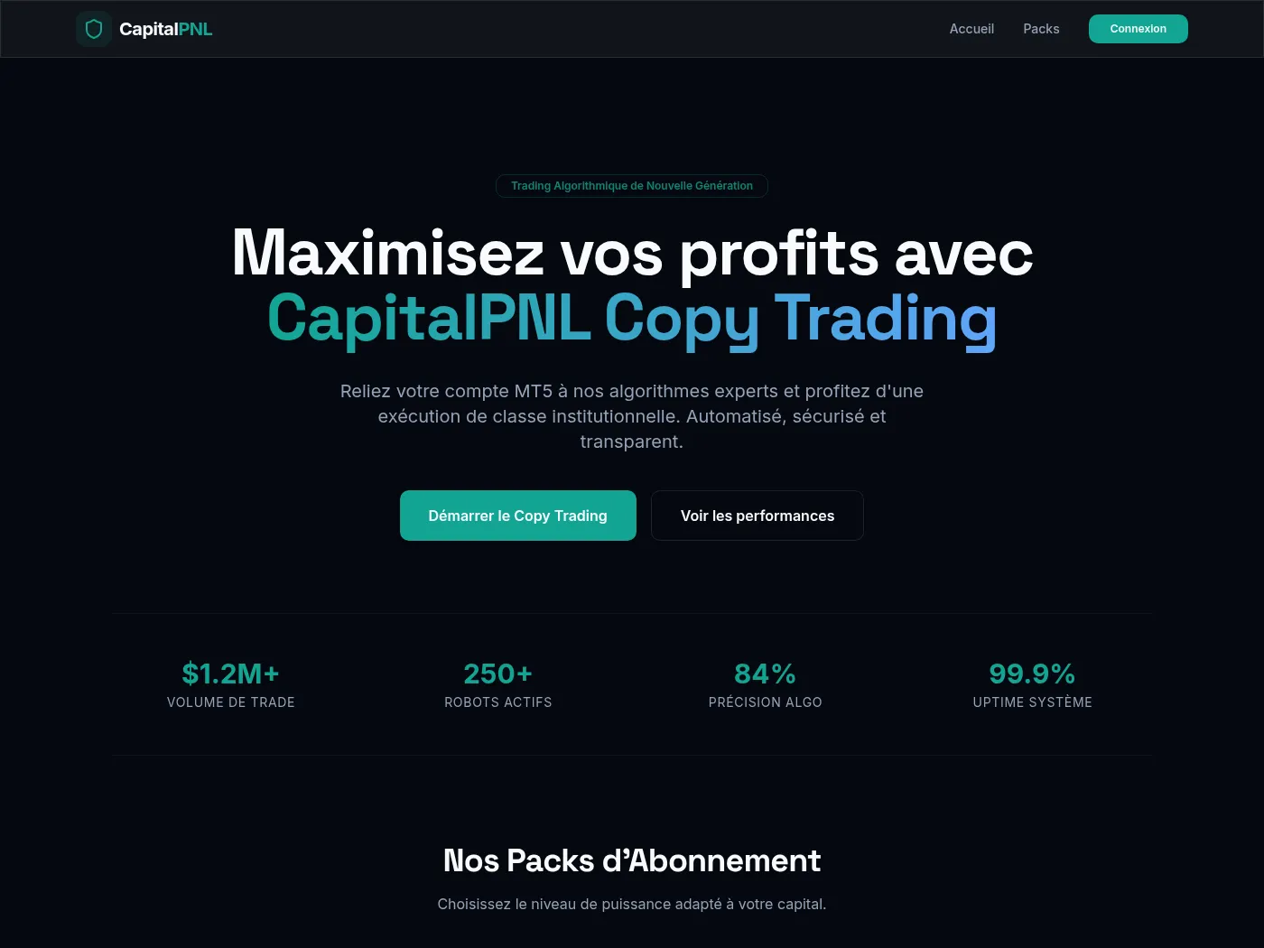 RoboTrade Pack Manager