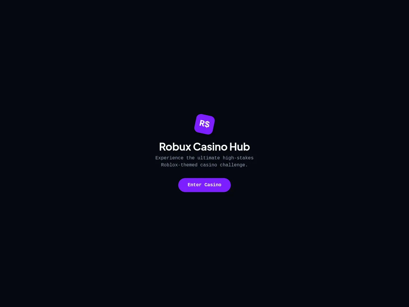 Robux Casino Hub