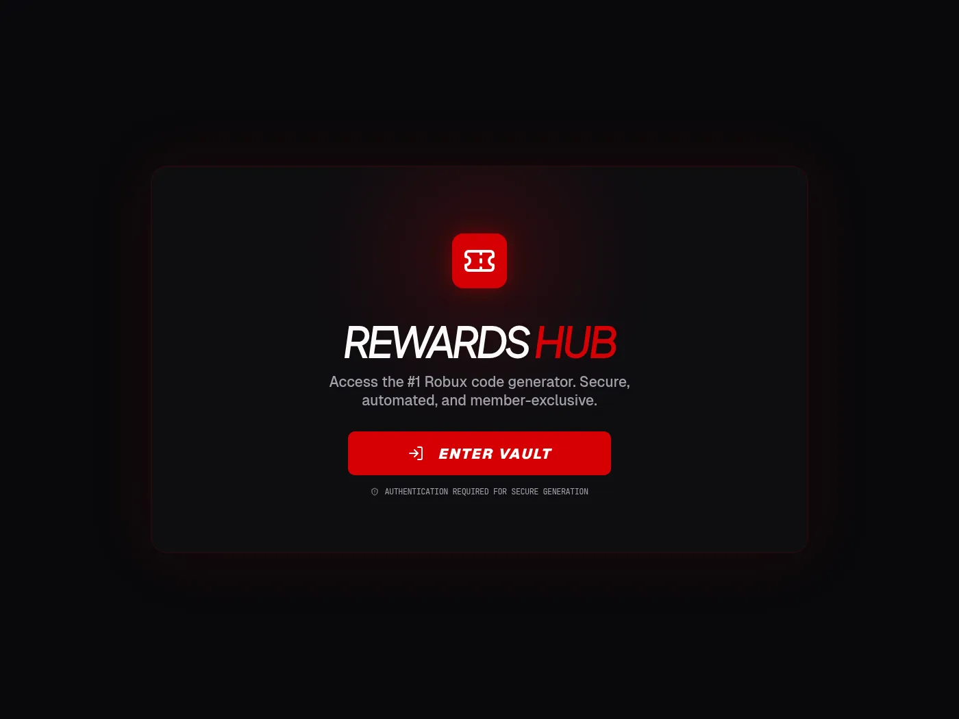 Robux Code Generator