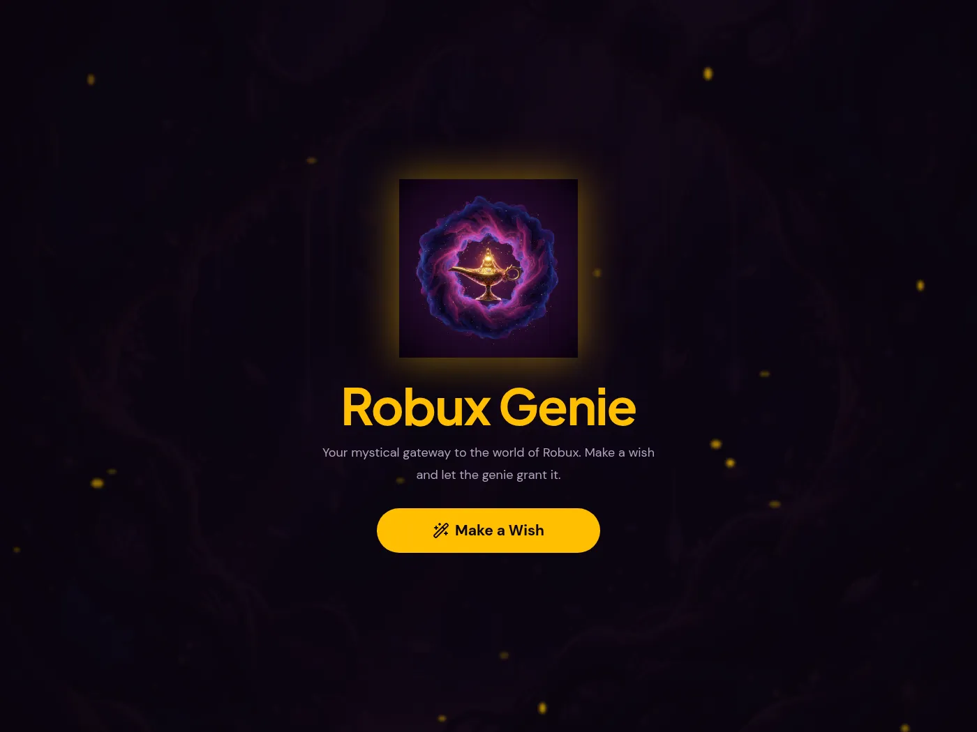 Robux Genie Site