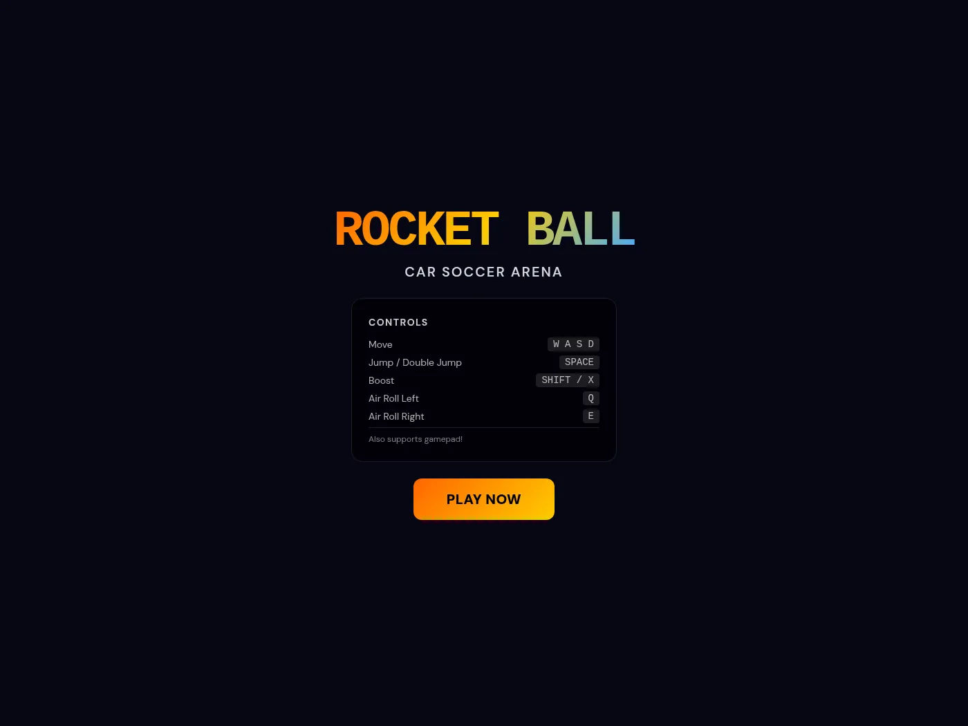 Rocket Car Soccer