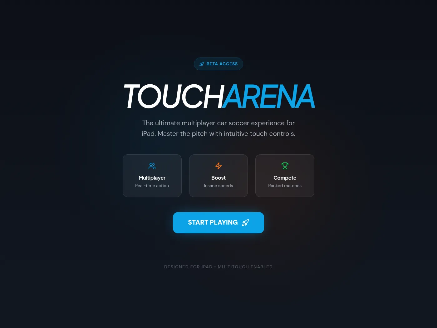 Rocket League Touch Arena