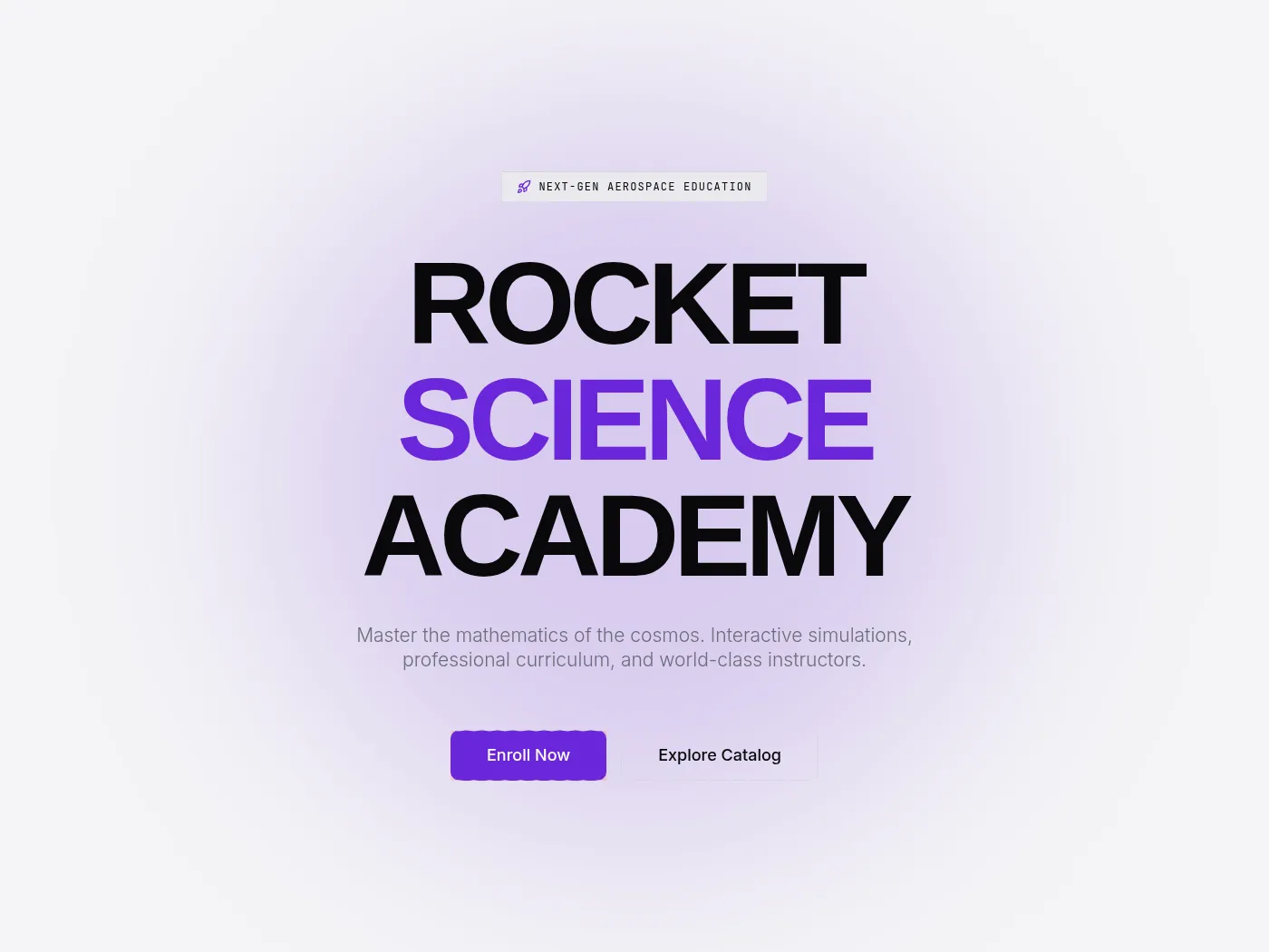 Rocket Science Academy