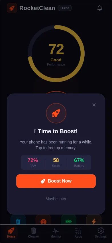 RocketClean Optimizer