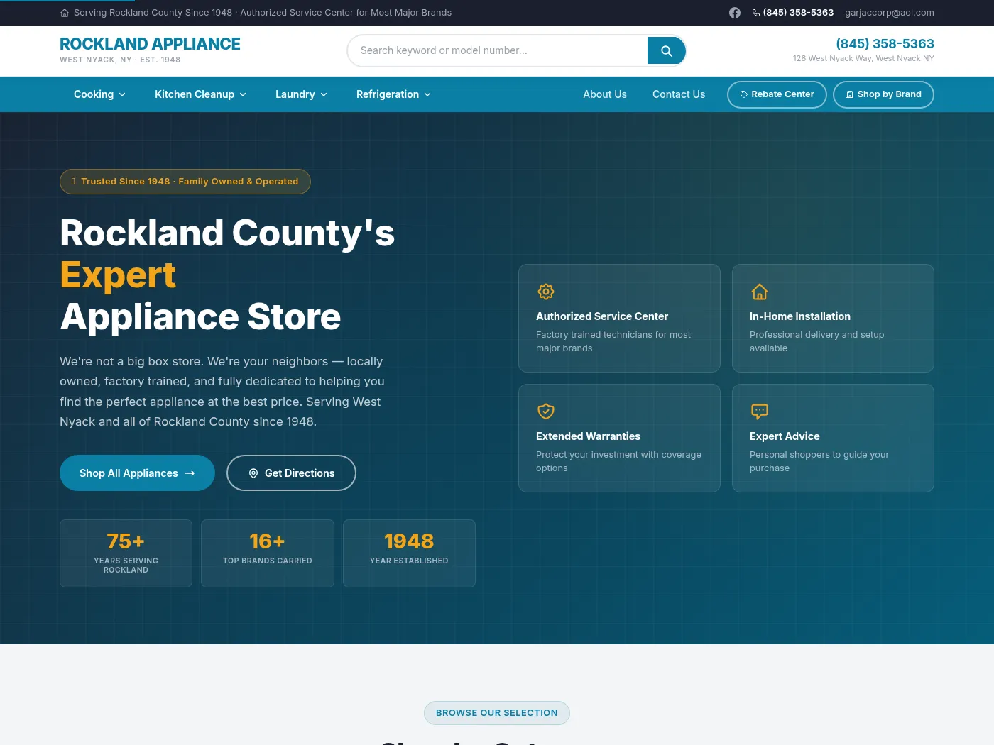 Rockland Appliance Revamp