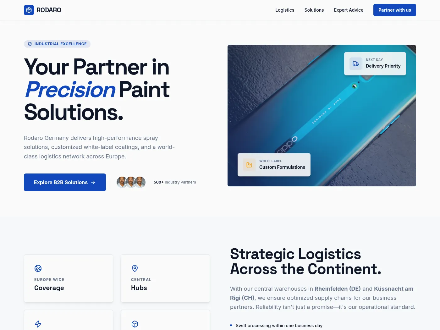 Rodaro Web Revamp